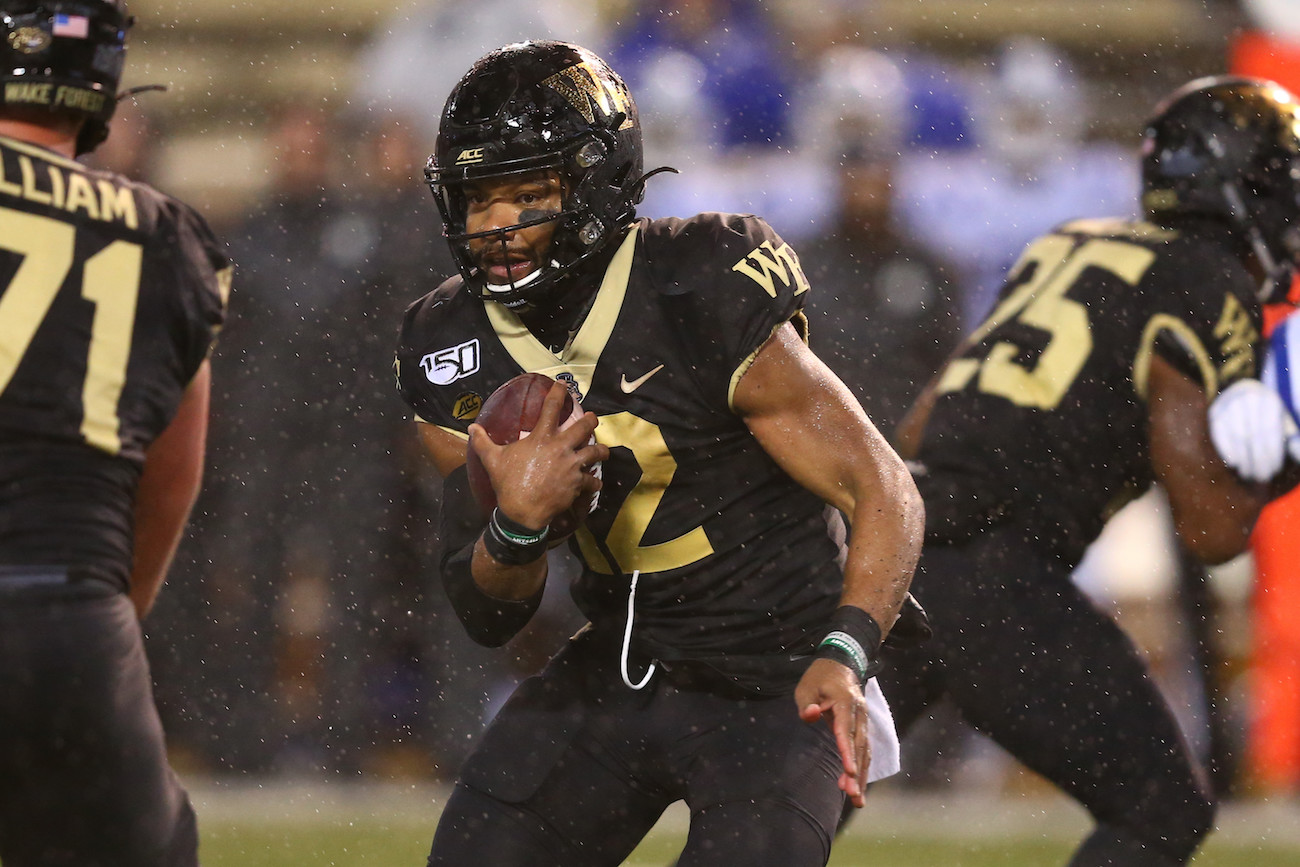 Wake Forest graduate transfer QB Jamie Newman officially announces ...
