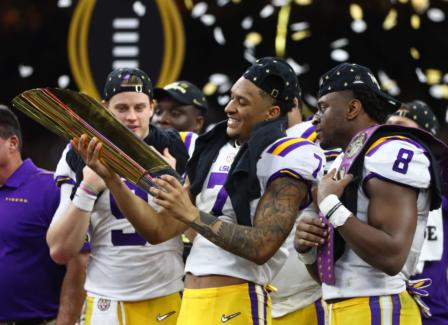 Jim Thorpe Award winner Grant Delpit announces his plans for the 2020 ...