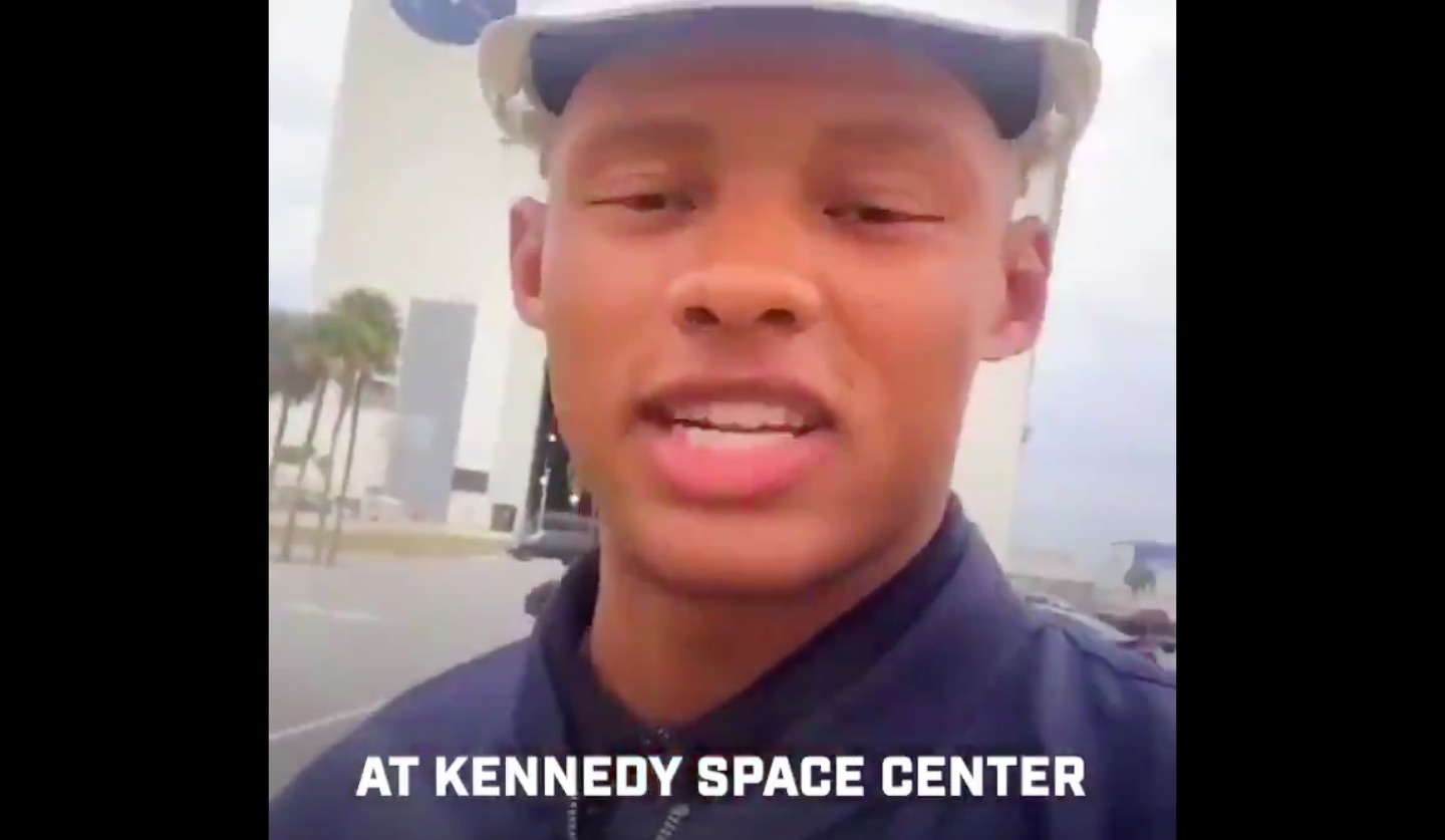 Joshua Dobbs, who had an externship with NASA, expresses excitement ...