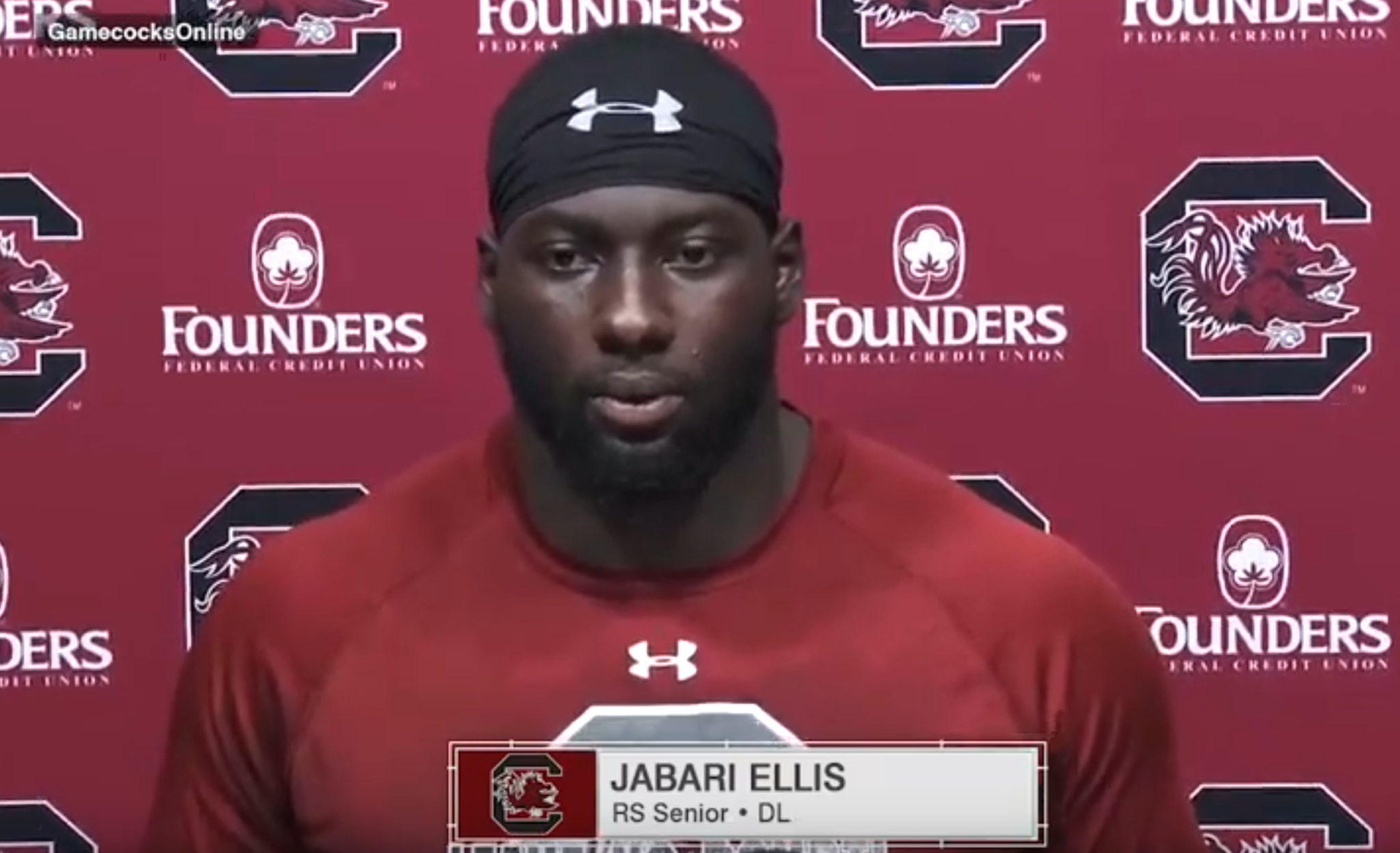 South Carolina's Jabari Ellis says he spent part of his time away from ...