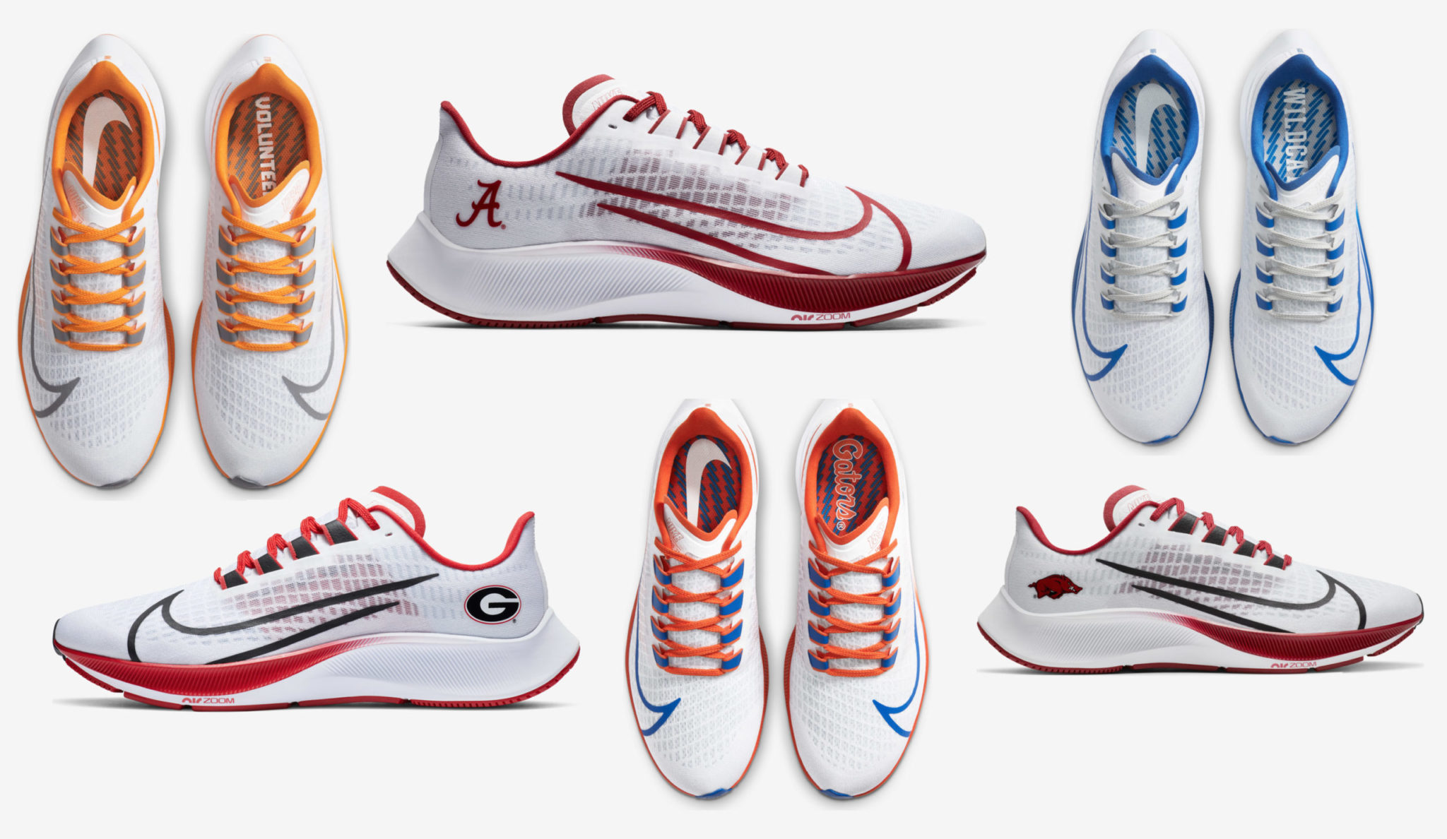 7 SEC schools included in this year's Nike special edition shoes ...