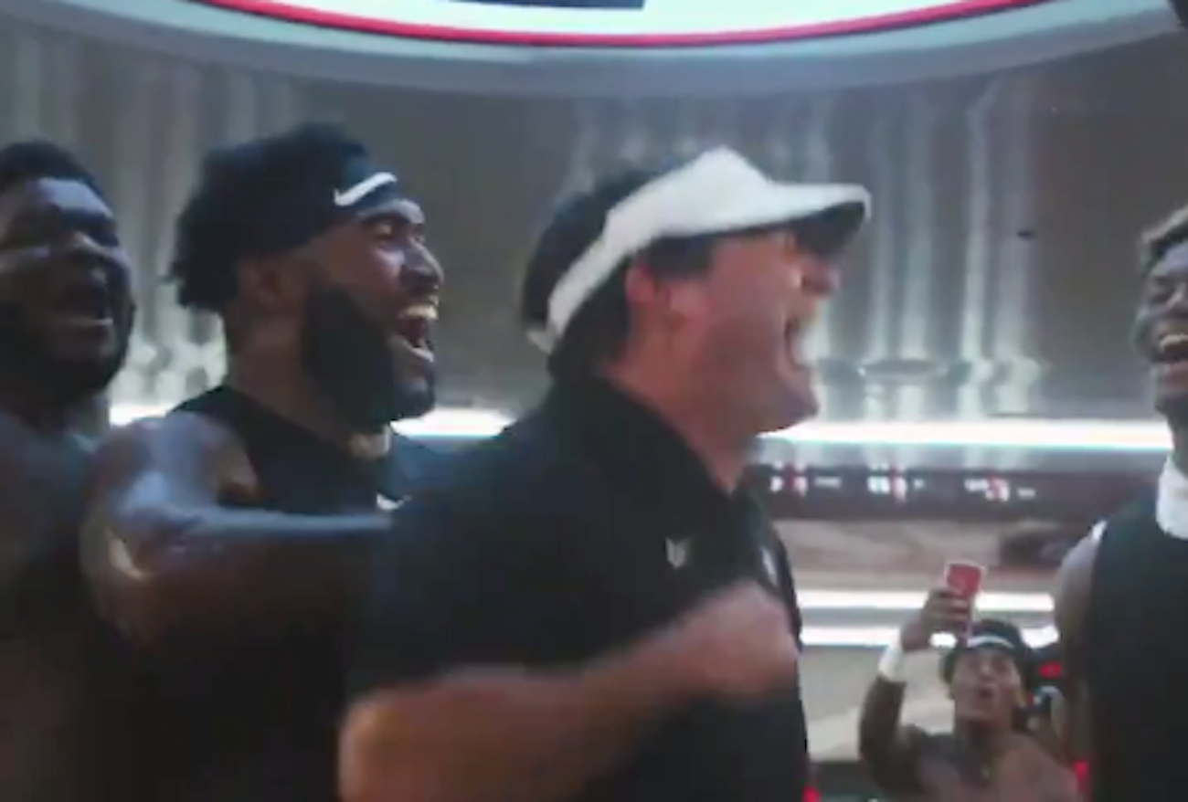 Kirby Smart dances in wild Georgia locker room after Notre Dame win ...