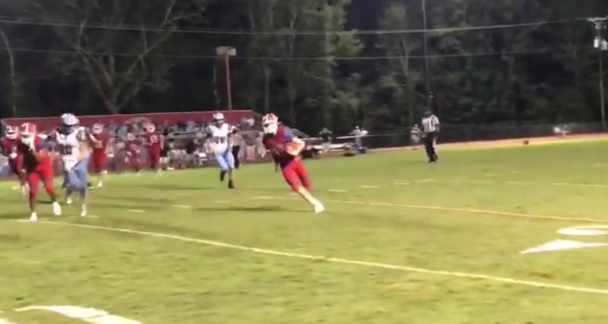 Will Muschamp's son Whit Muschamp runs for 23-yard TD - Saturday Down South