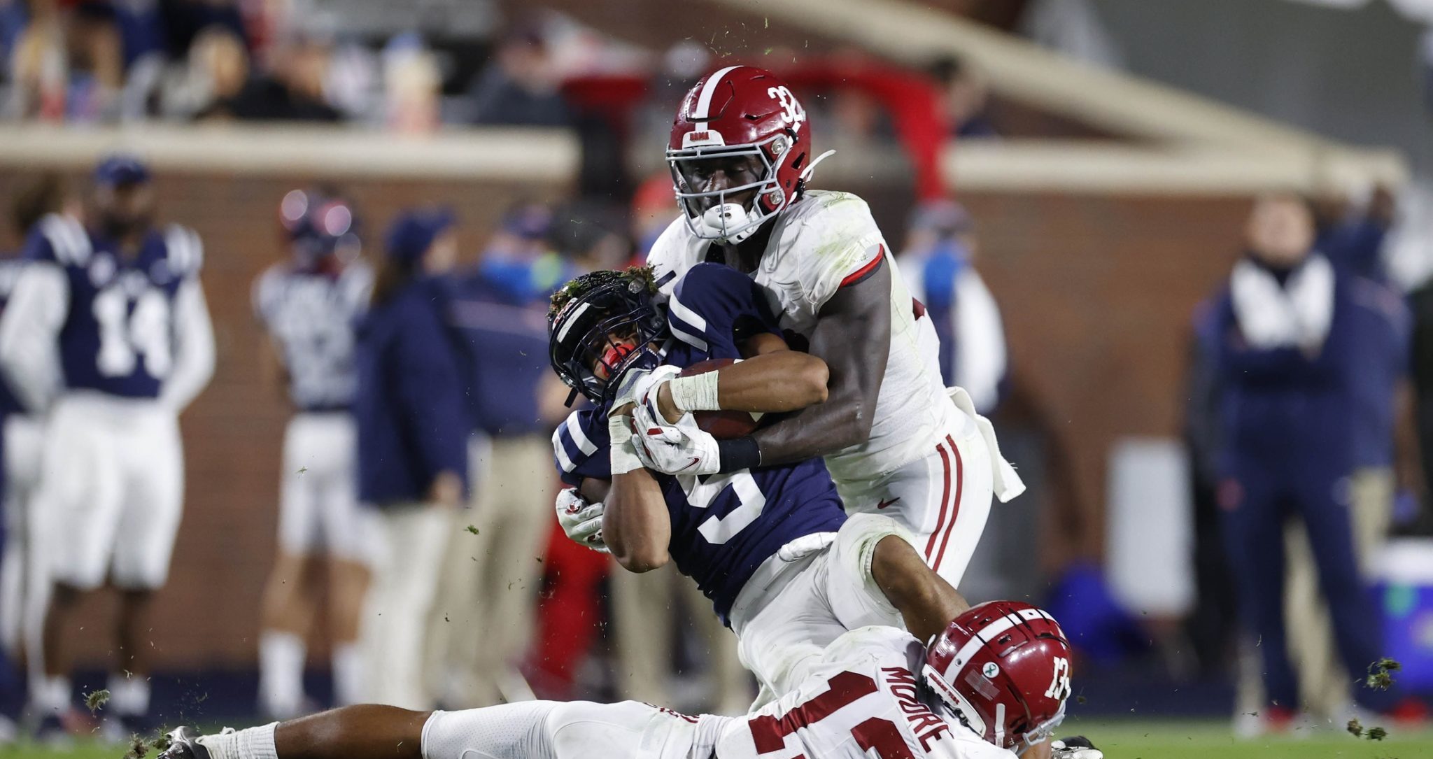 Dylan Moses says Ole Miss had Alabama's defensive signals - Saturday ...