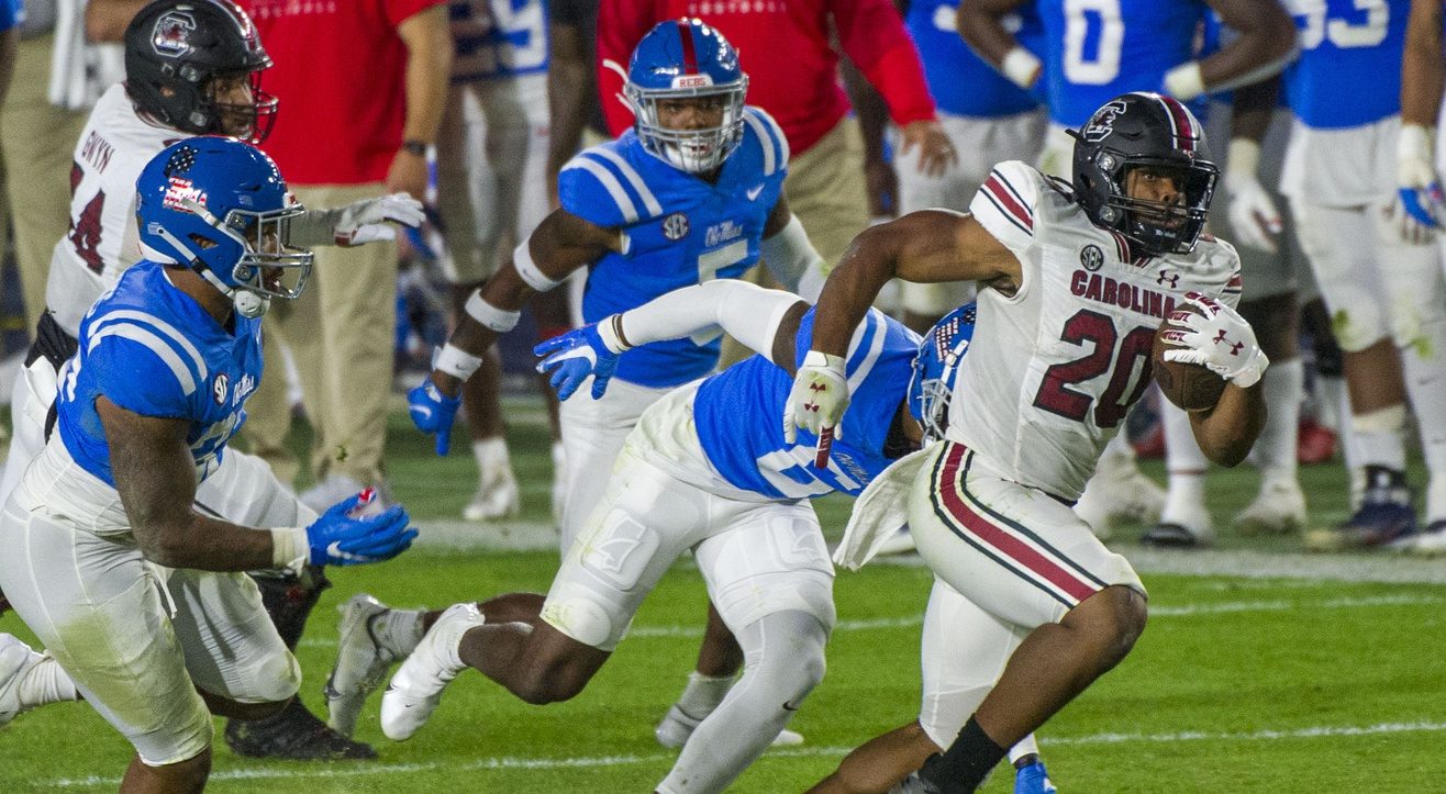 South Carolina's best RB since Marcus Lattimore? Kevin Harris' historic ...