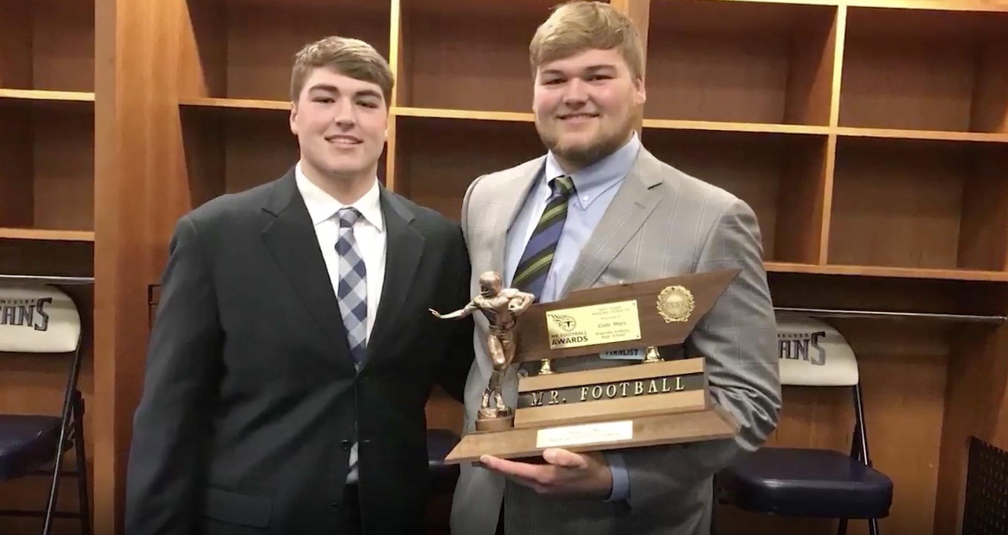 Tennessee's Cade, Cooper Mays discuss bond as brothers, teammates on ...