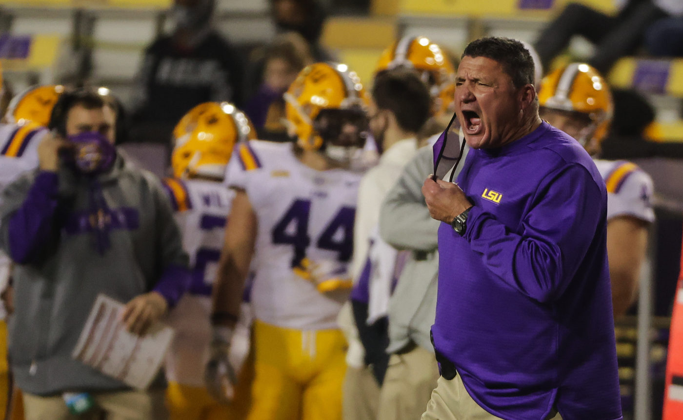 Reaching for the Joe Brady coaching tree? LSU reportedly looking at NFL ...