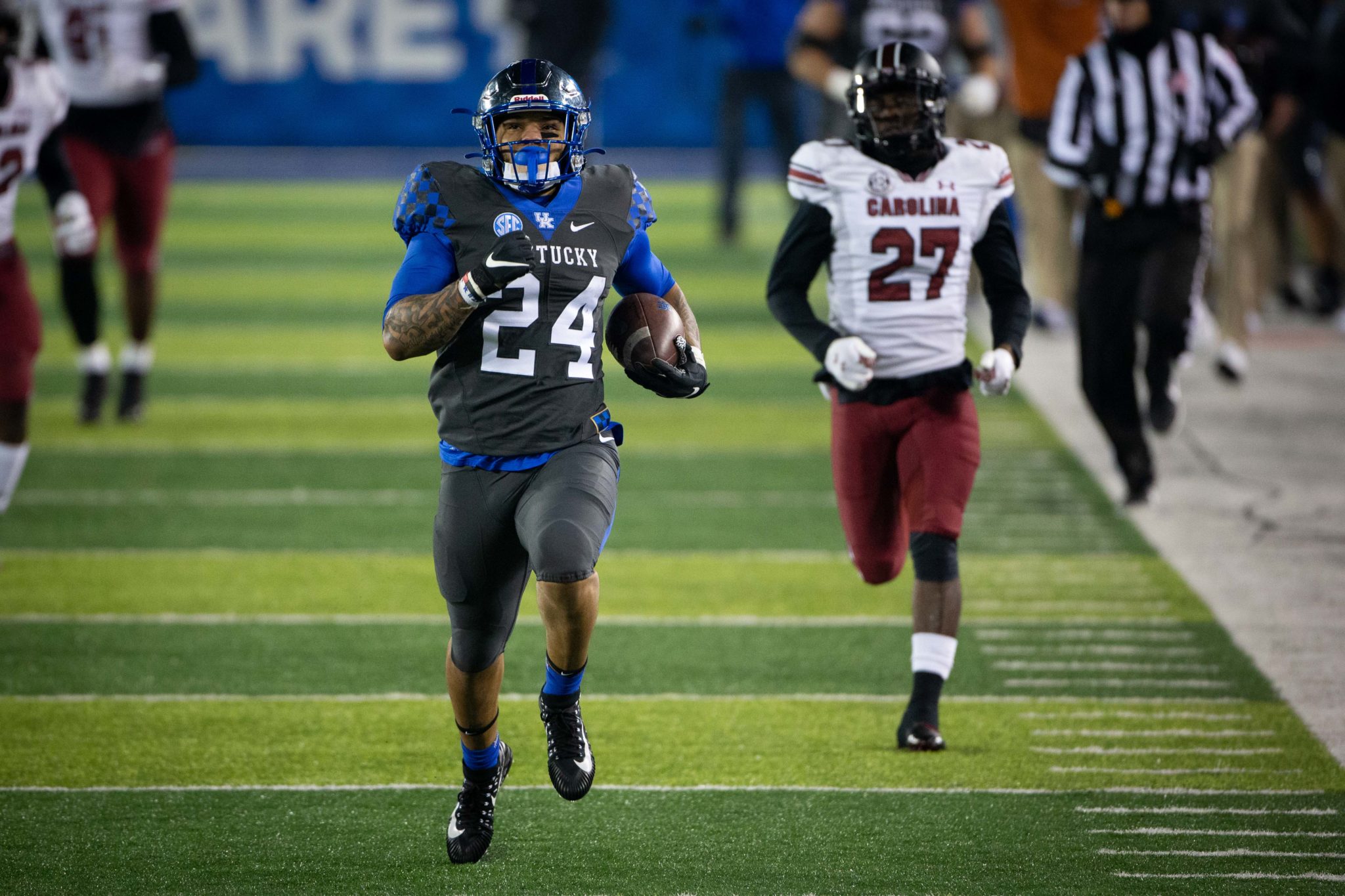 Kentucky RB Chris Rodriguez reveals plans for 2021 season - Saturday ...
