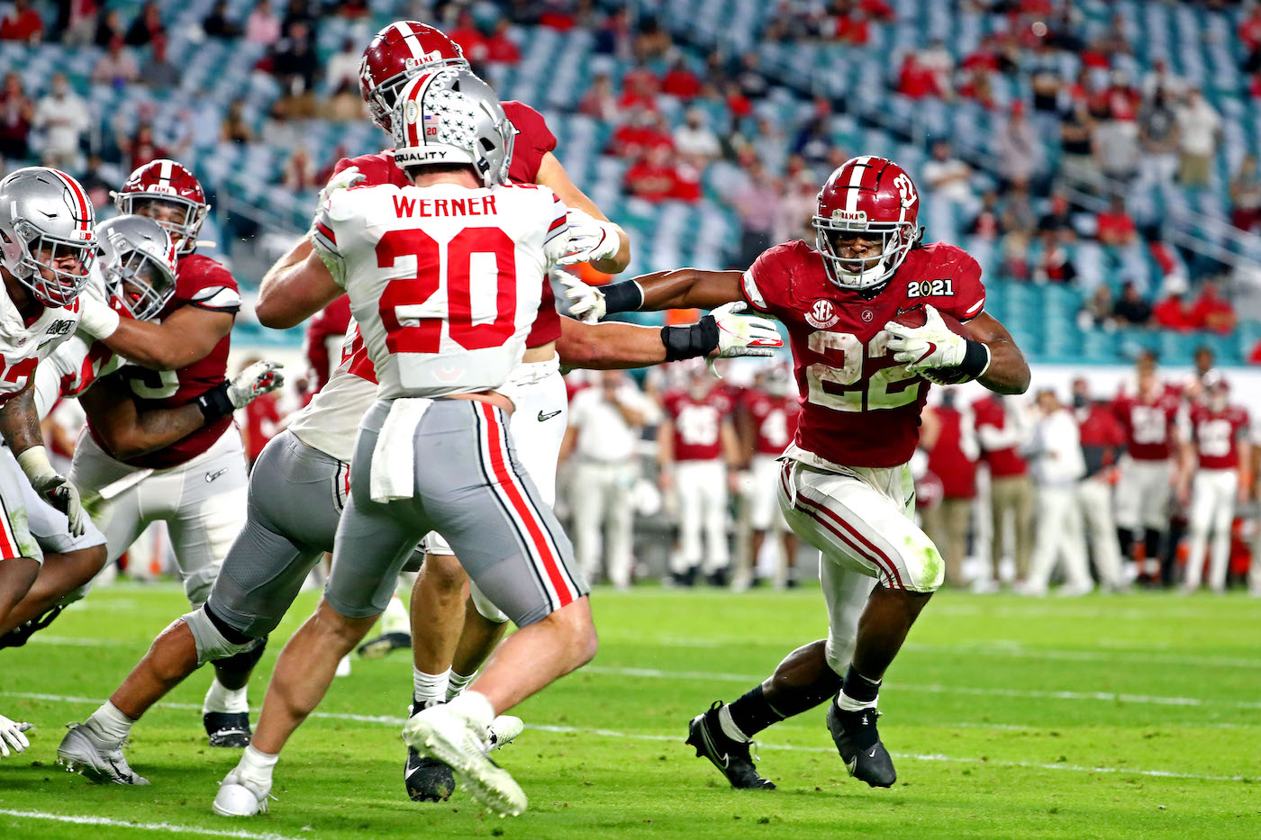 Alabama sets College Football Playoff title game scoring record ...