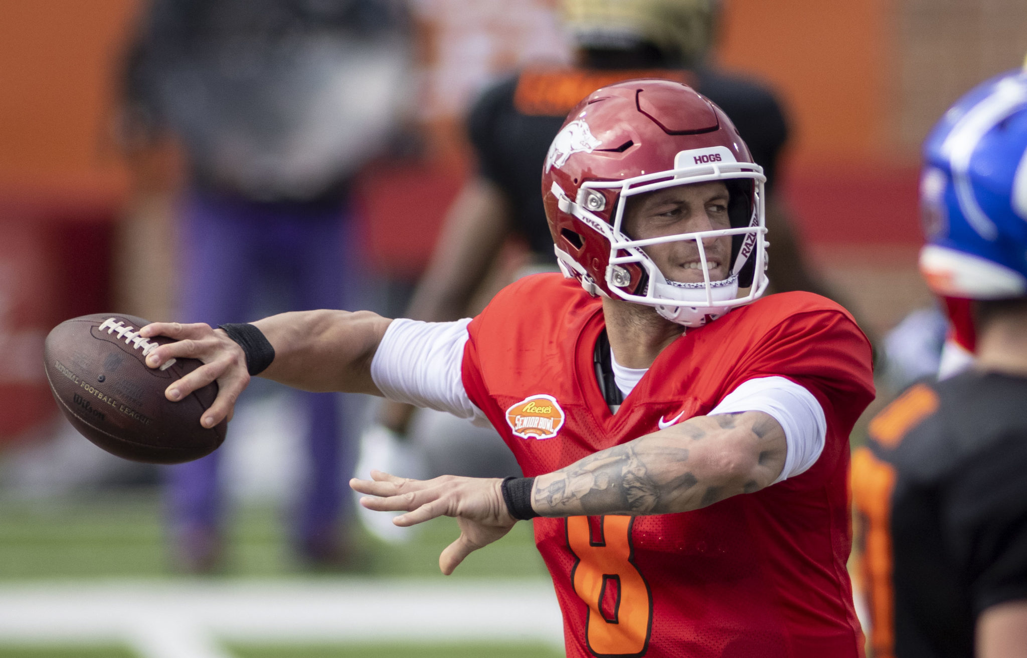 NFL analyst says Feleipe Franks has shown improvement at Senior Bowl ...