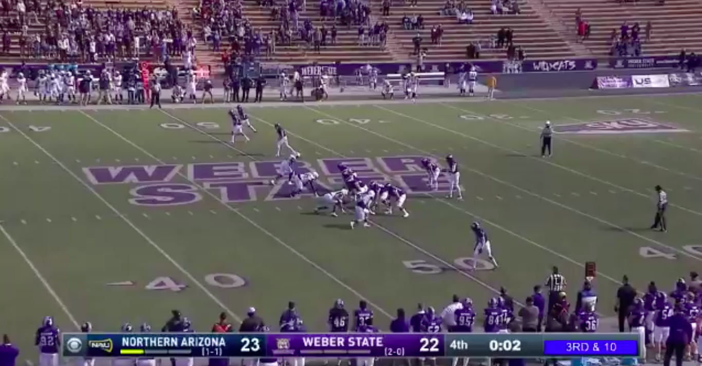 Weber State stuns Northern Arizona with 55-yard Hail Mary TD at buzzer - Saturday Down South