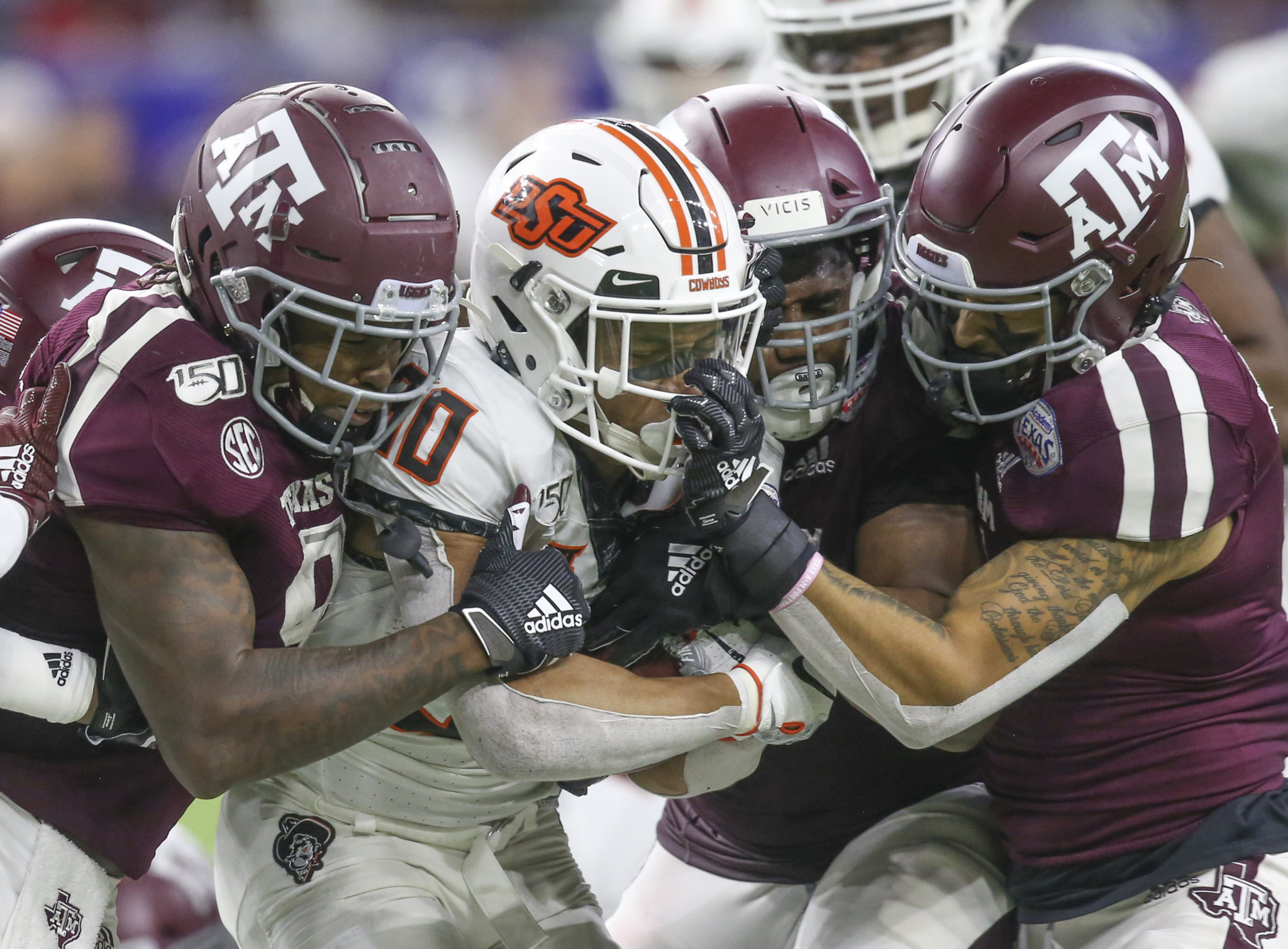 Texas A&M DB Devin Morris announces he is taking break from football to ...