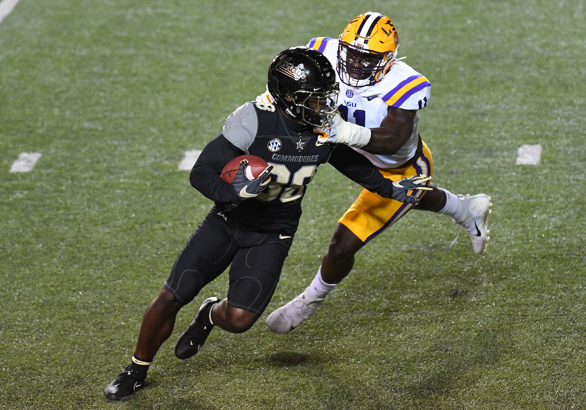 Former Vanderbilt receiver Jayden Harrison announces transfer ...