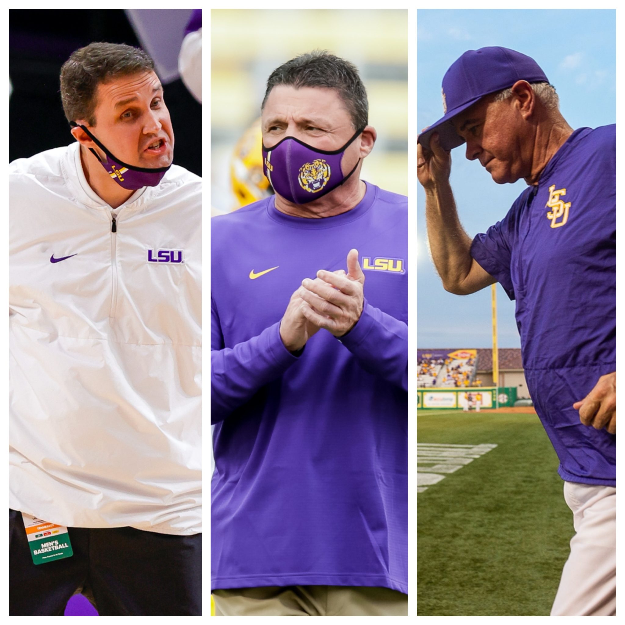 LSU's Big 3 coaches face uncertain times, unpleasant questions ...