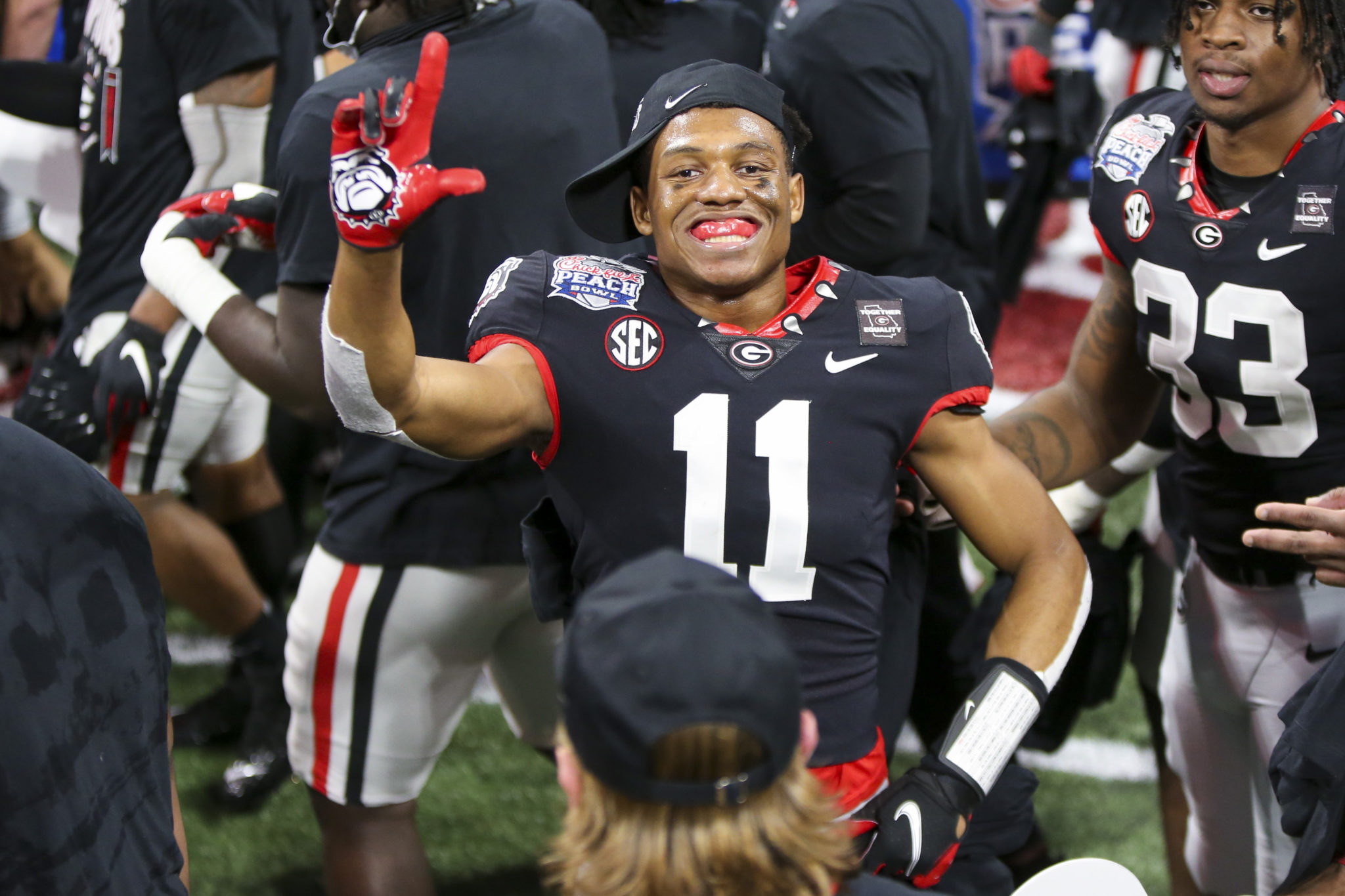 Georgia WR Arian Smith qualifies for NCAA track and field championships ...