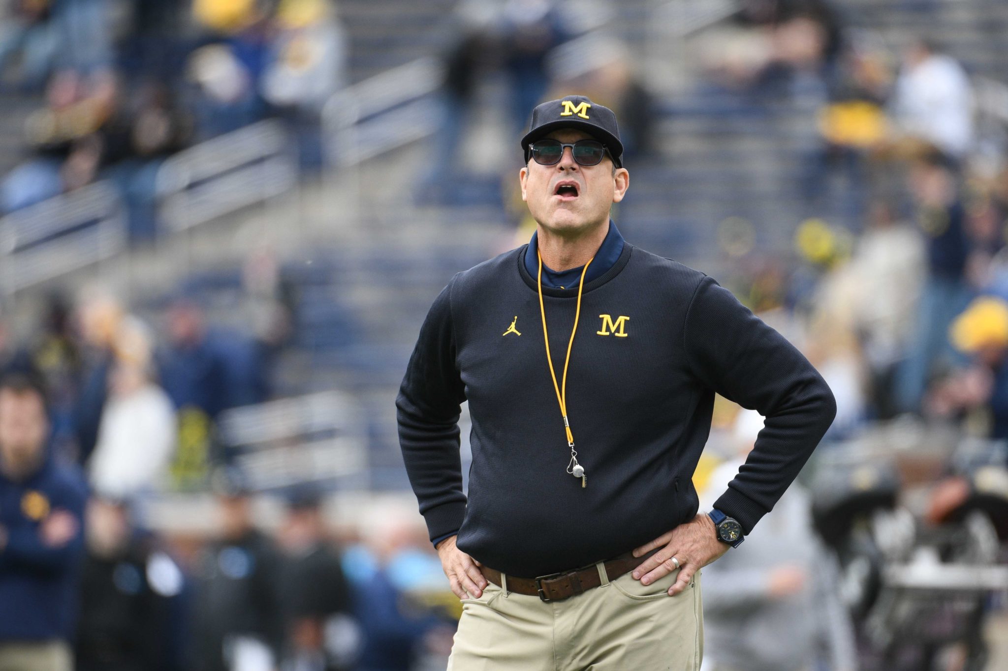 Remember when Jim Harbaugh was preparing to run through the SEC? A look ...