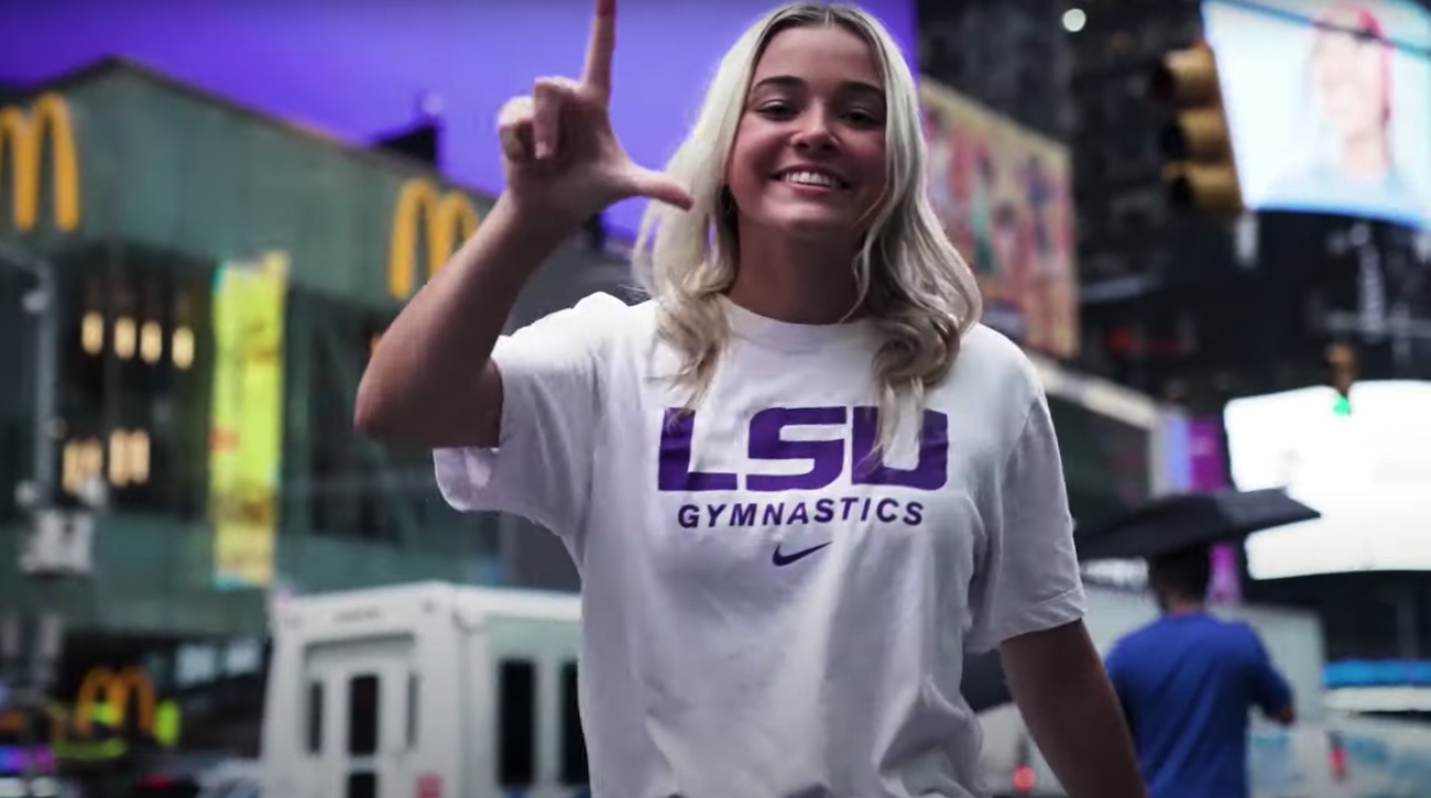 NILSU: Olivia Dunne says LSU helped grow her social media following ...