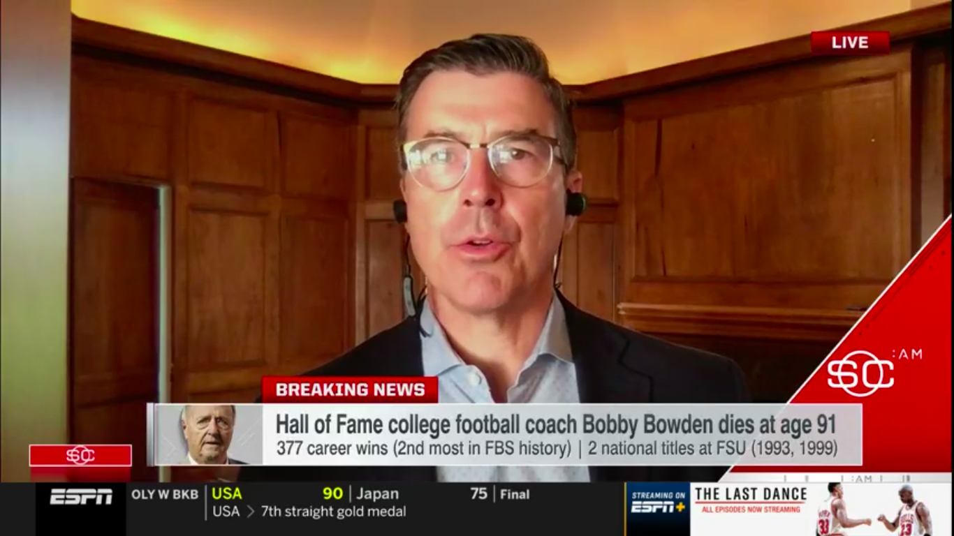 Rece Davis remembers Bobby Bowden's legacy as a 'man of great faith ...