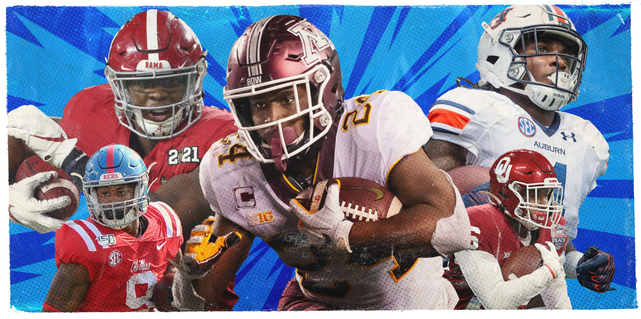 Ranking the Top 25 running backs in college football in 2021 - Saturday ...