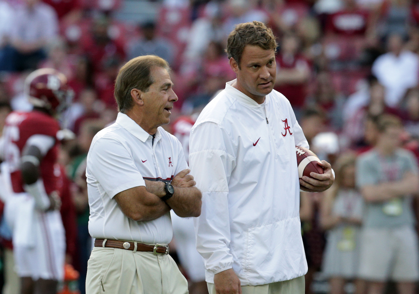 Lane Kiffin discusses relationship with Nick Saban, gives inside look ...