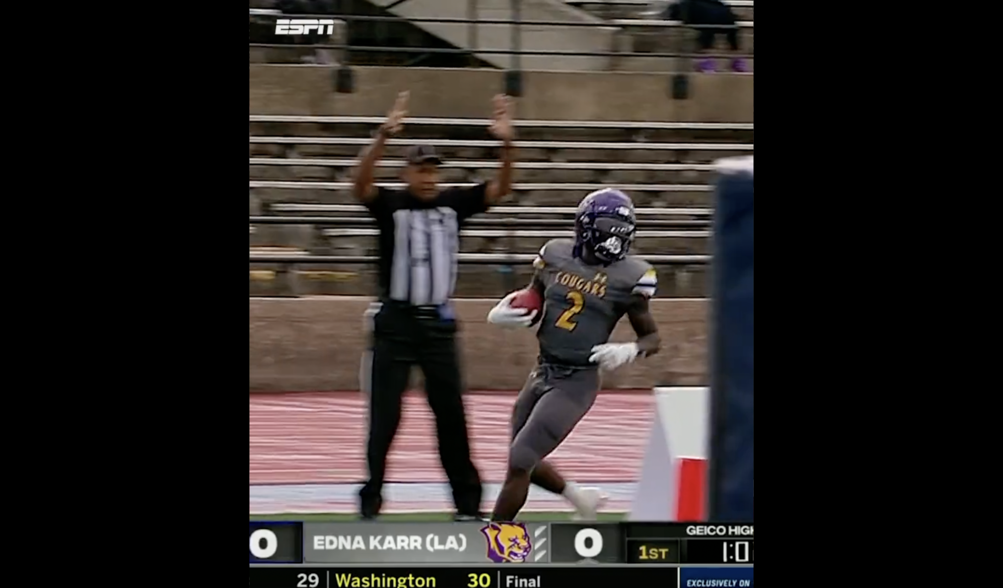 LSU commit Aaron Anderson dazzles with 90-yard punt return touchdown ...