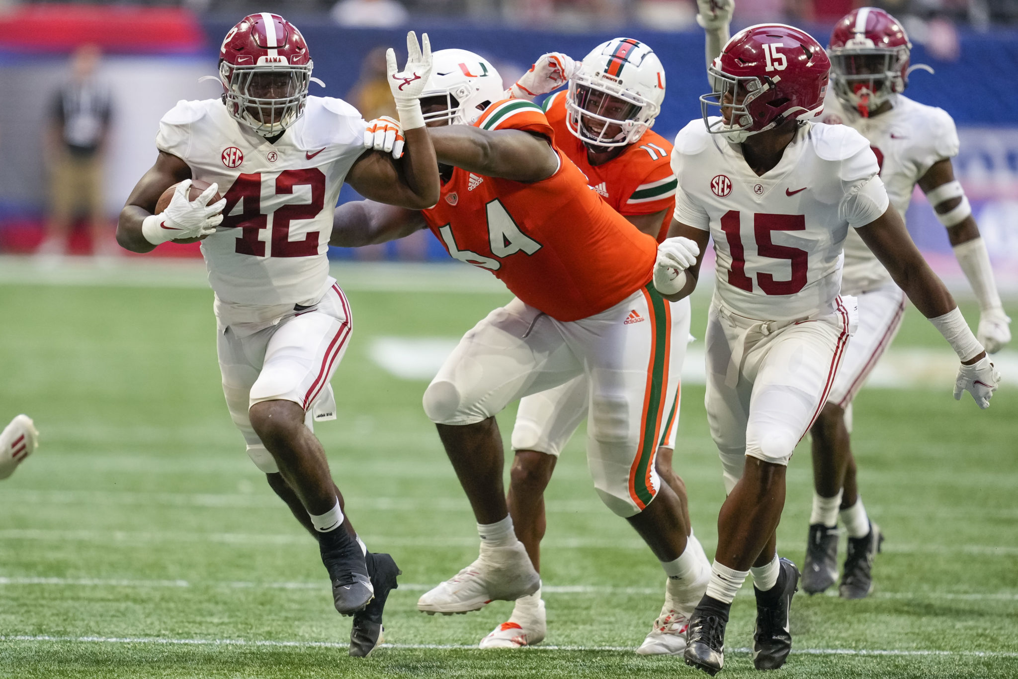 Alabama savagely trolls Miami in postgame poster - Saturday Down South