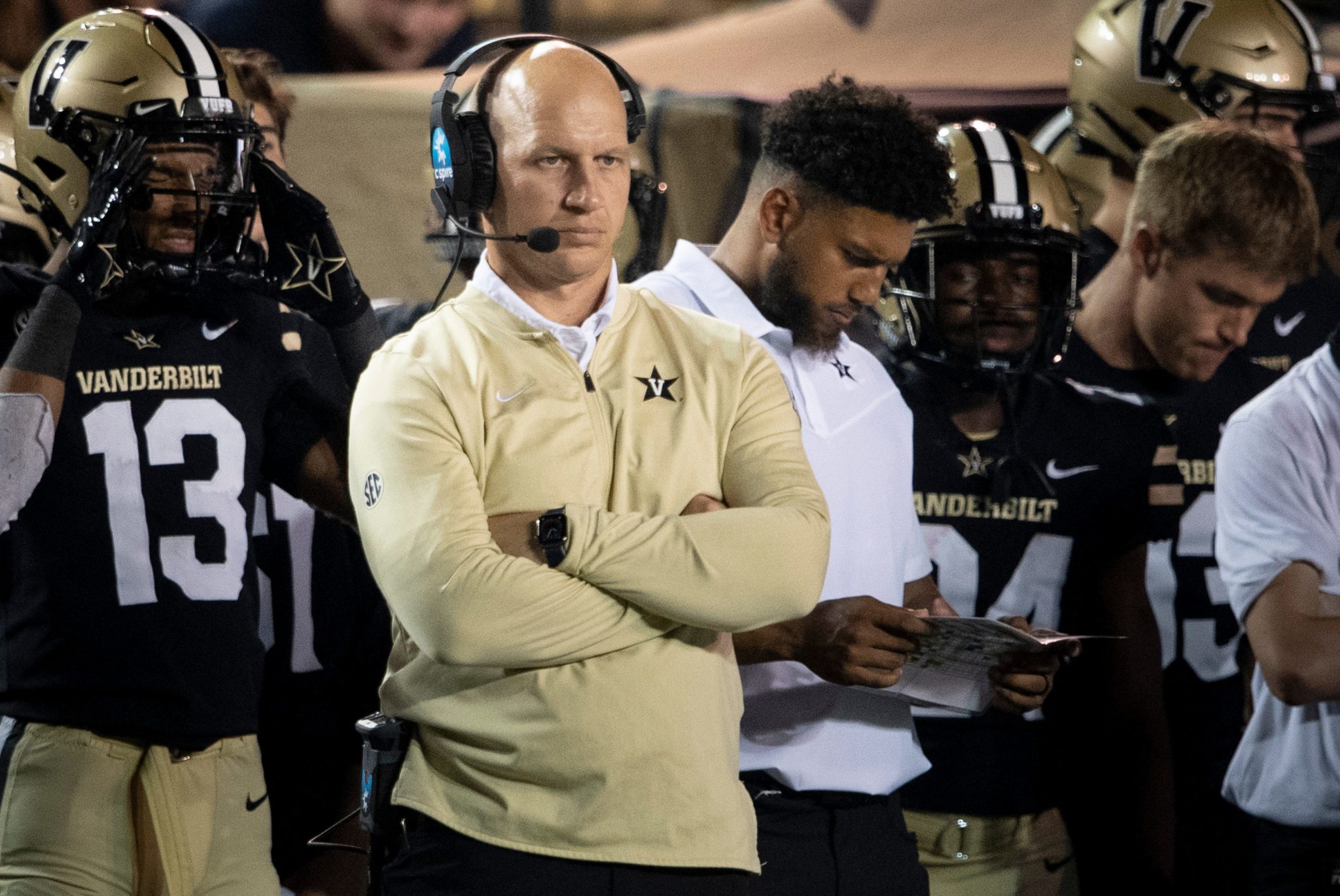 8th year CFB player Jared Folks apart of two different to beat Vanderbilt