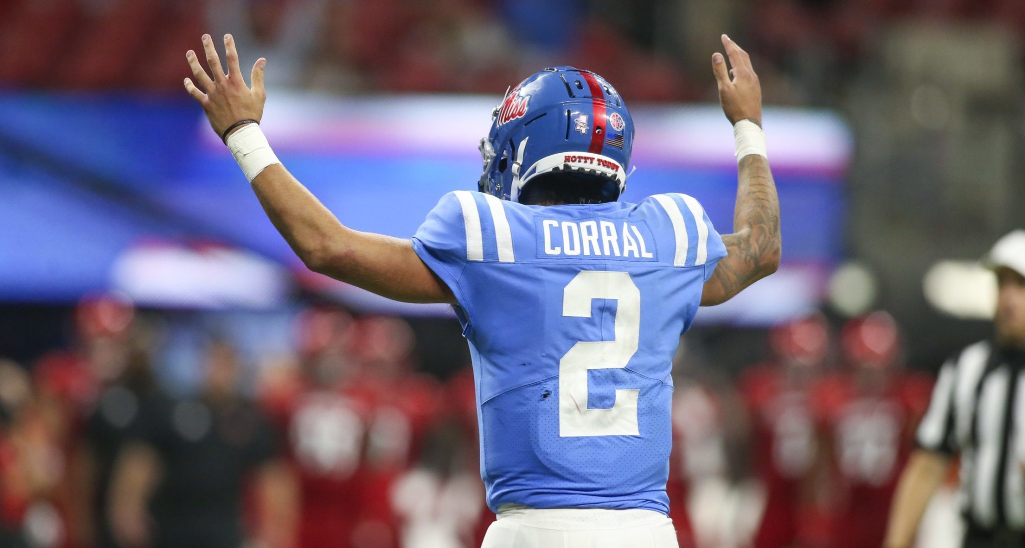 Jordan Rodgers not surprised Matt Corral is Heisman frontrunner, names ...