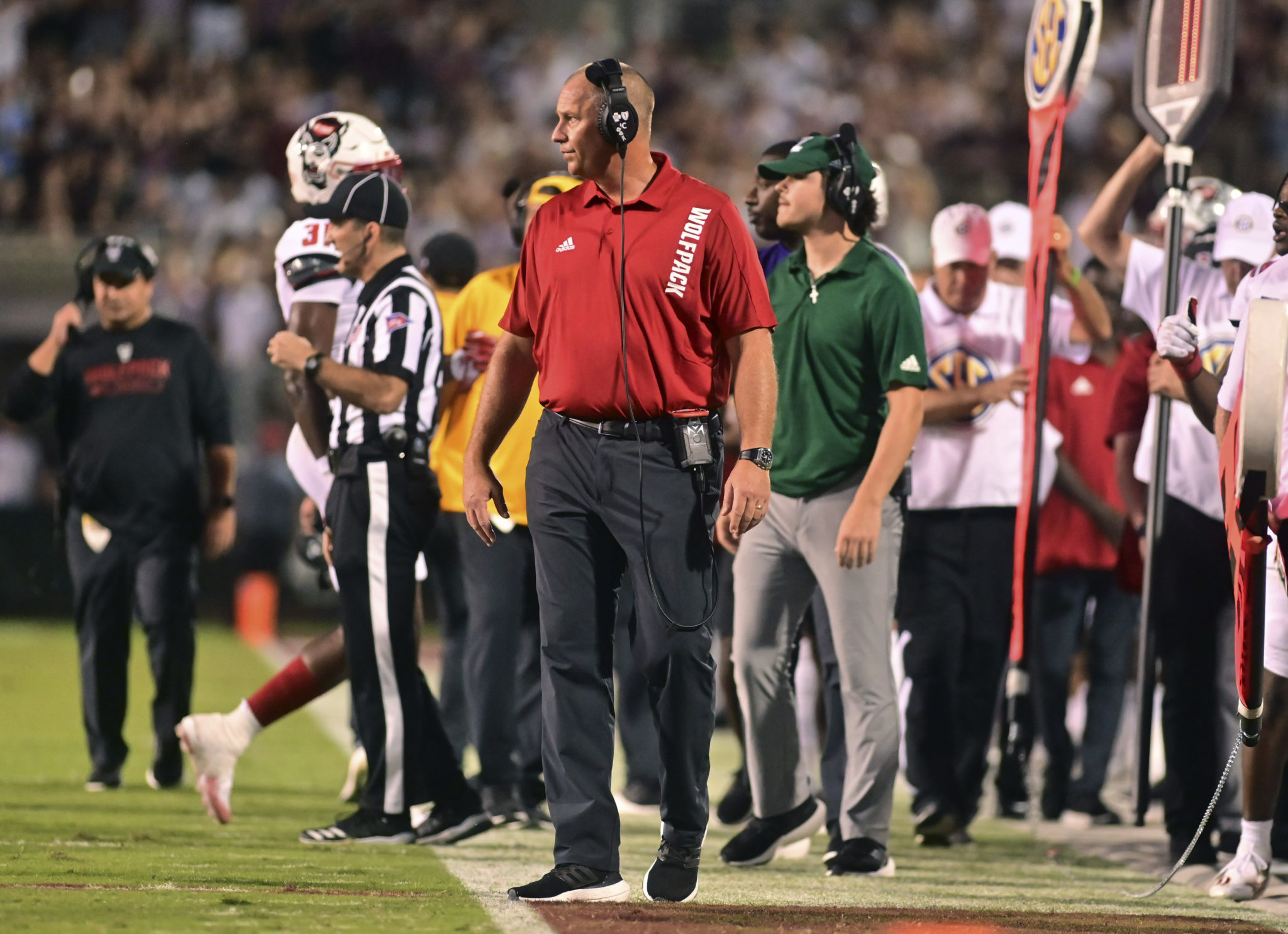 NC State coach Dave Doeren praises Mississippi State's fans for being ...