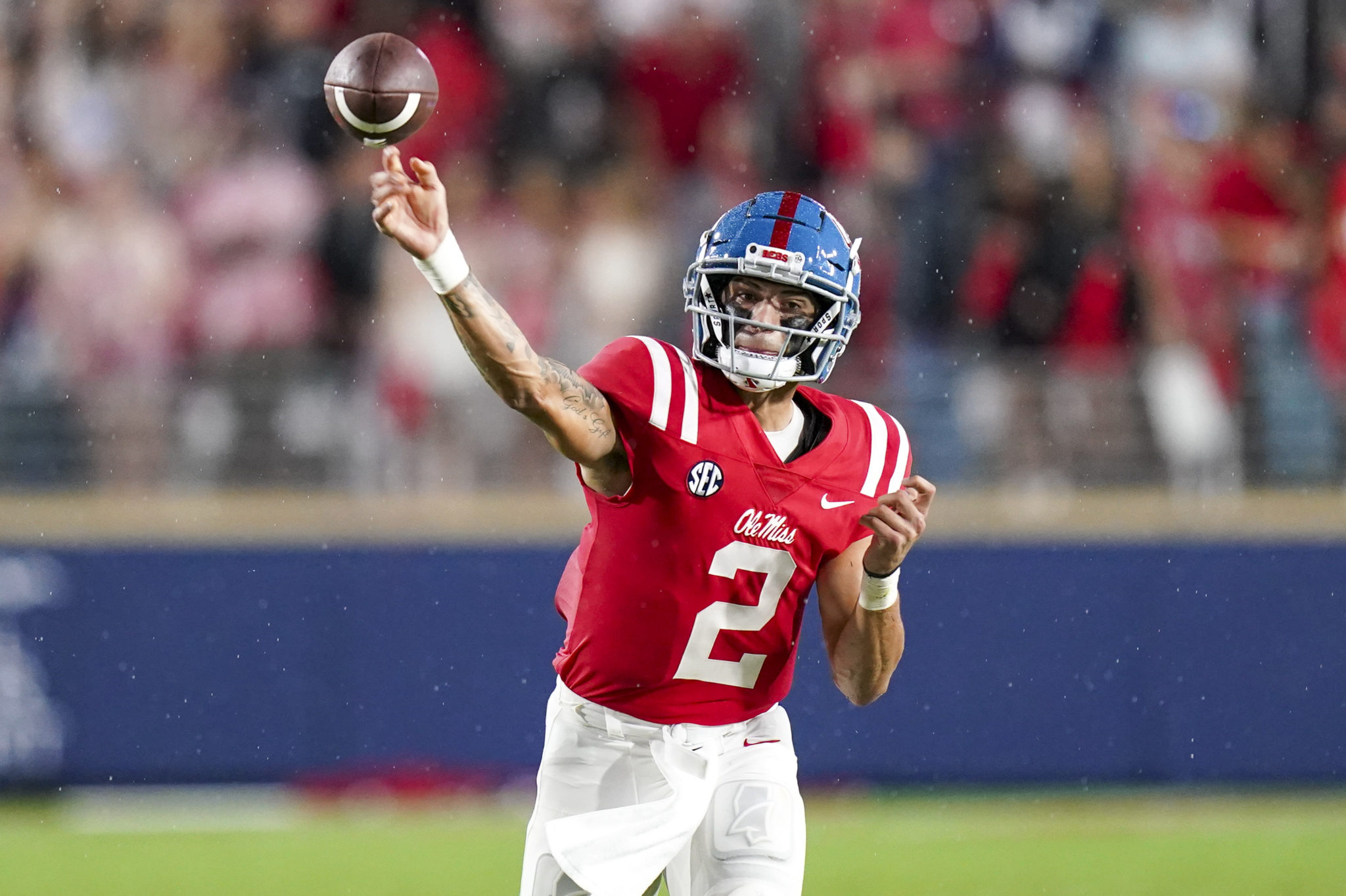 Matt Corral shares farewell note ahead of final home game of Ole Miss ...