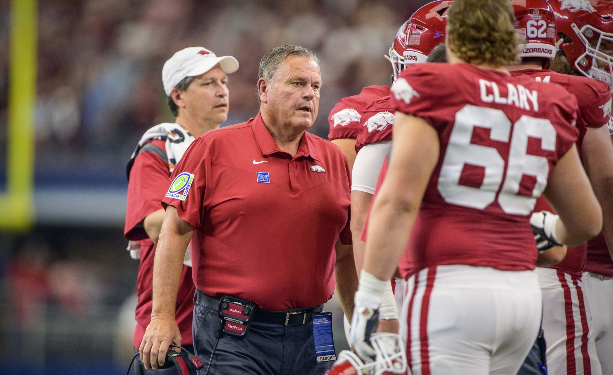 Sam Pittman drops funny line when asked about preparing for Georgia ...