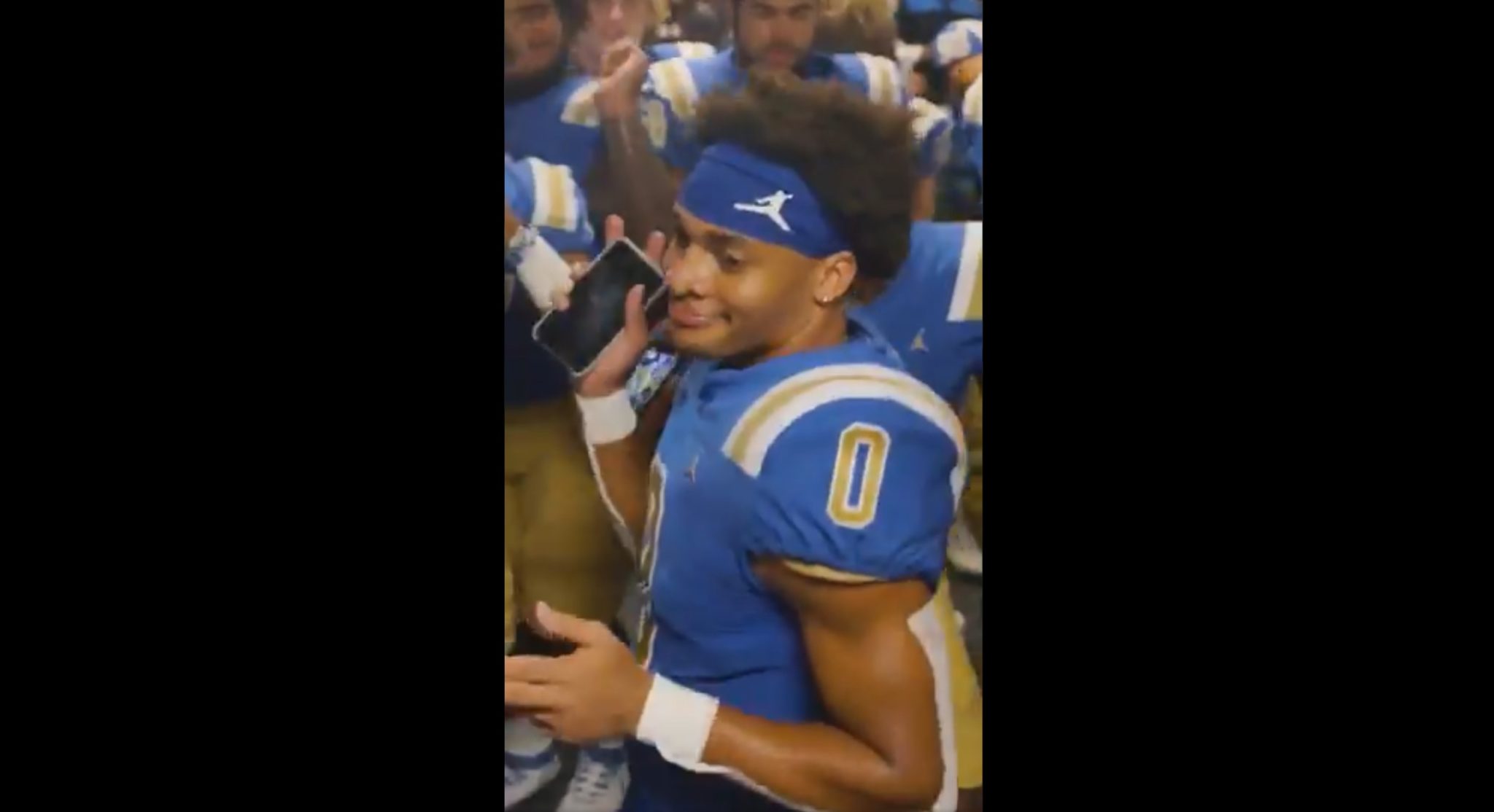 UCLA players mock LSU in locker room celebration after upset win over ...