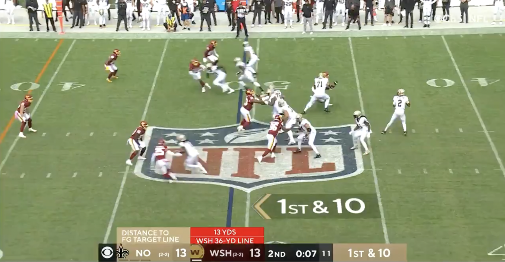 Marquez Callaway catches wild Hail Mary from Jameis Winston - Saturday ...