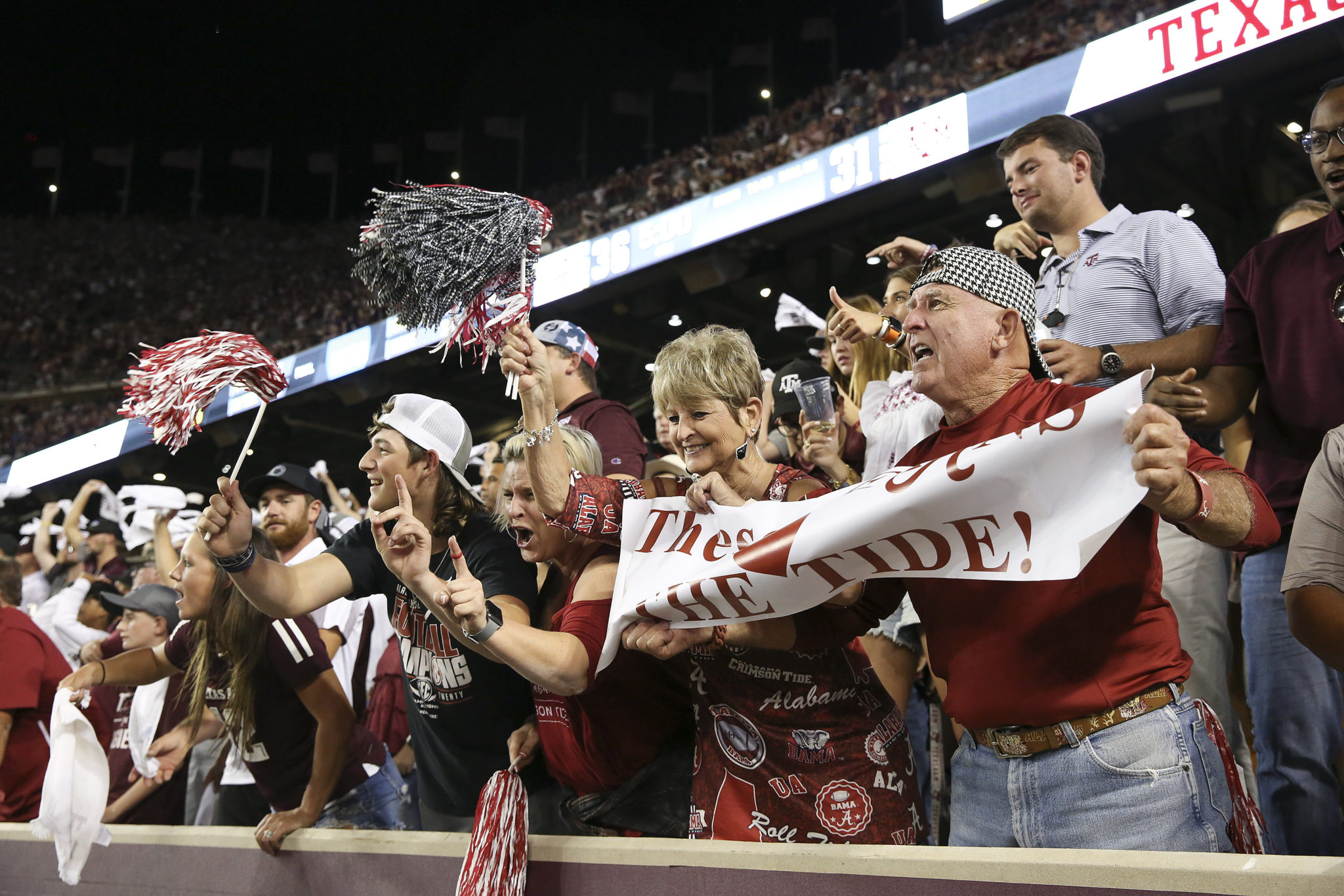 Alabama fans sound off on 'disrespectful' video board graphic ahead of ...
