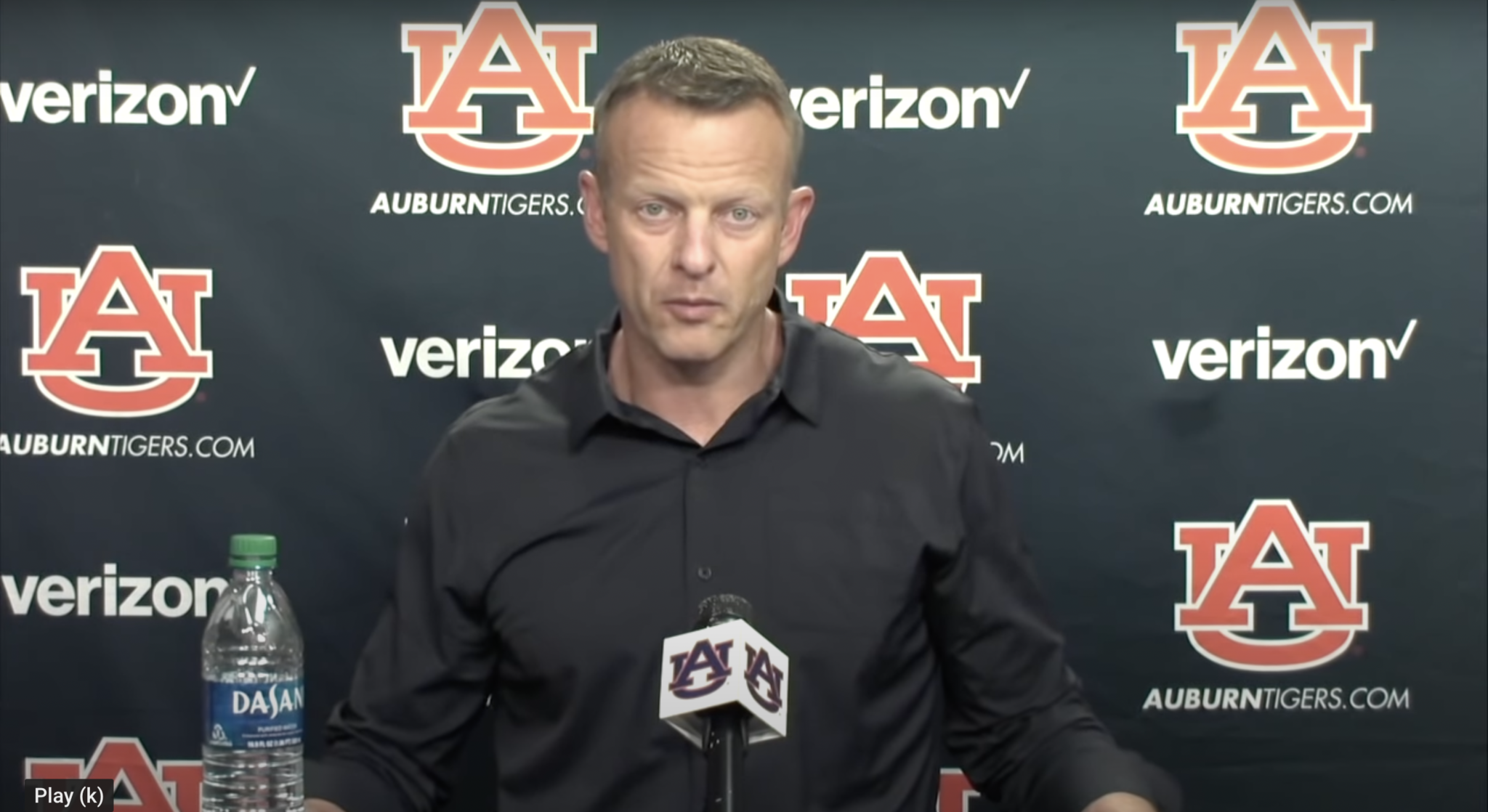 Bryan Harsin speaks about his introduction to the Iron Bowl - Saturday ...