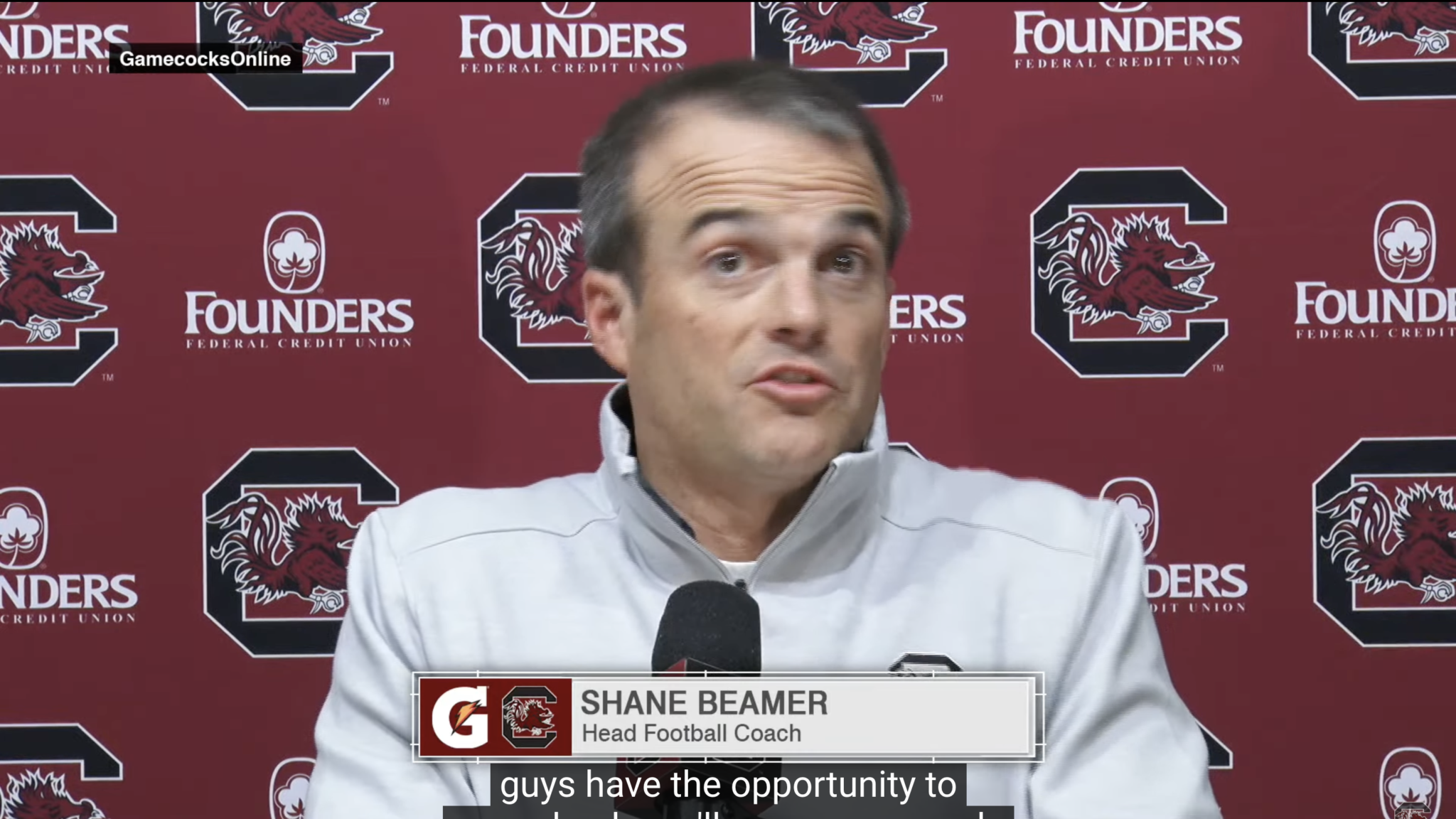 Shane Beamer corrects the record about his son asking for Clemson gear ...