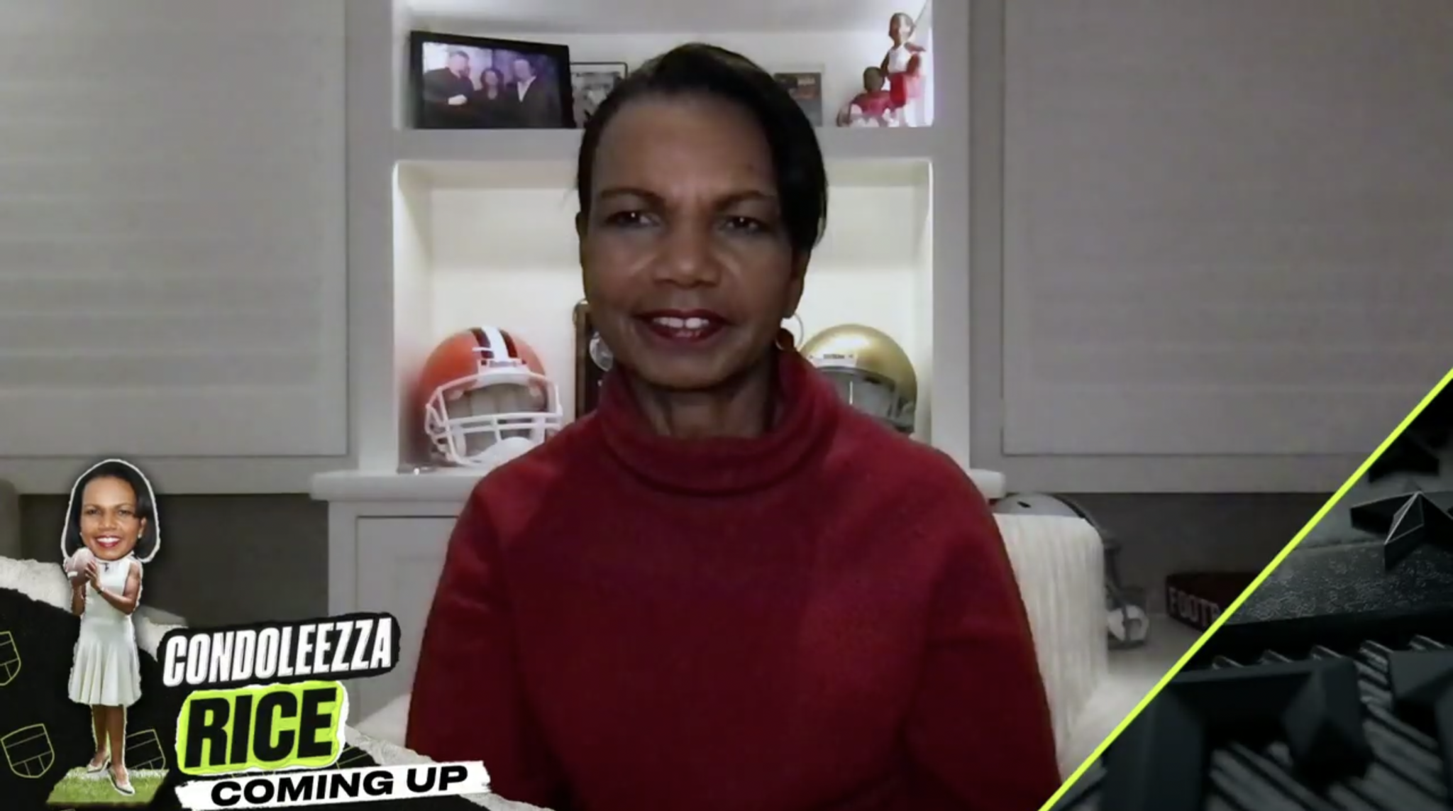 Condoleezza Rice shares perspective on College Football Playoff ...