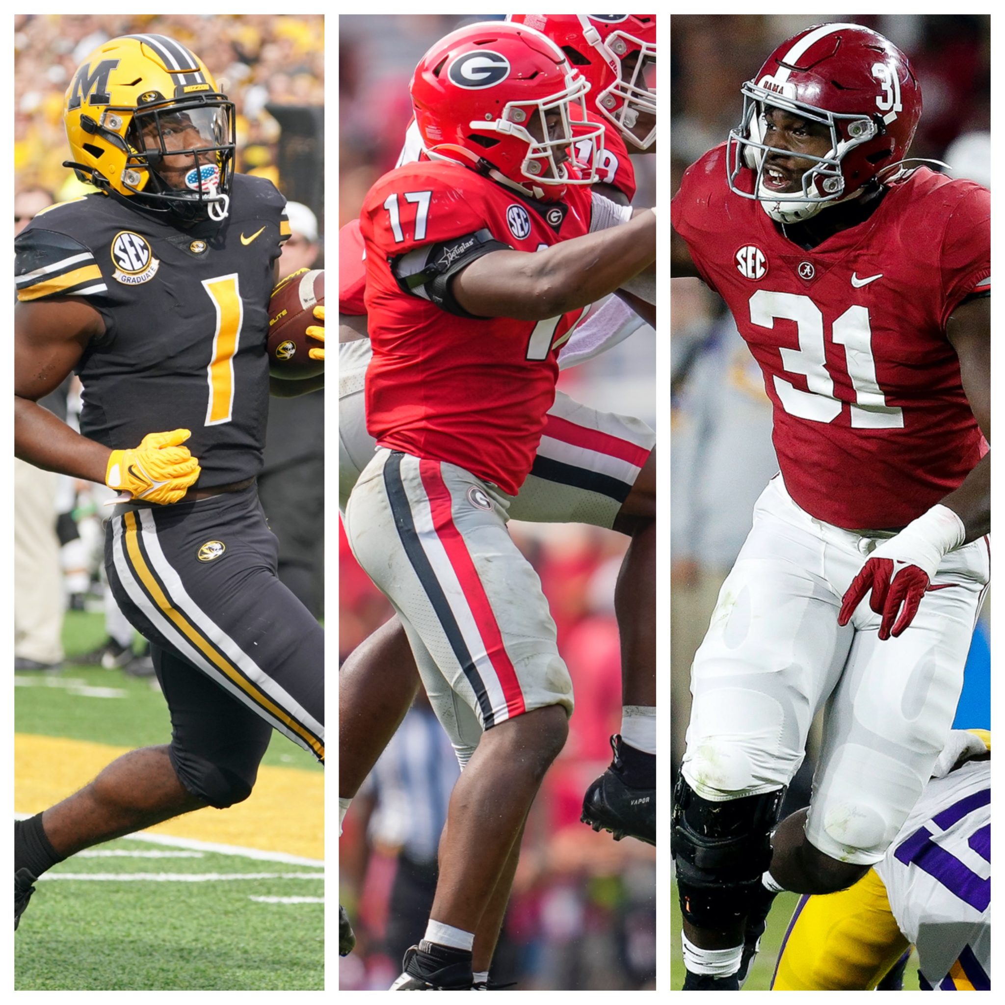 Power ranking the top 10 SEC players through Week 11 - Saturday Down South