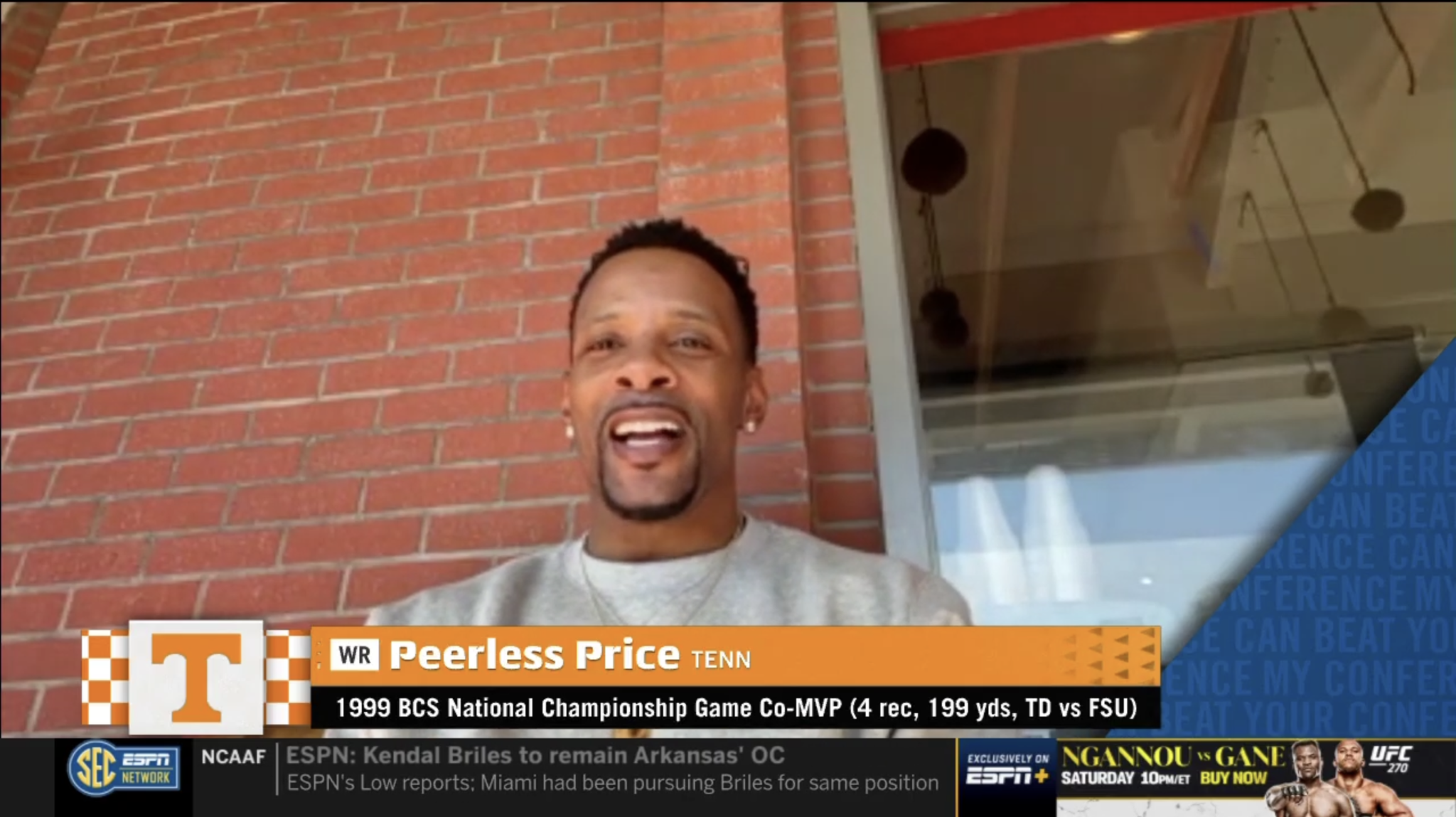 Peerless Price reacts to Josh Heupel's first season at Tennessee ...