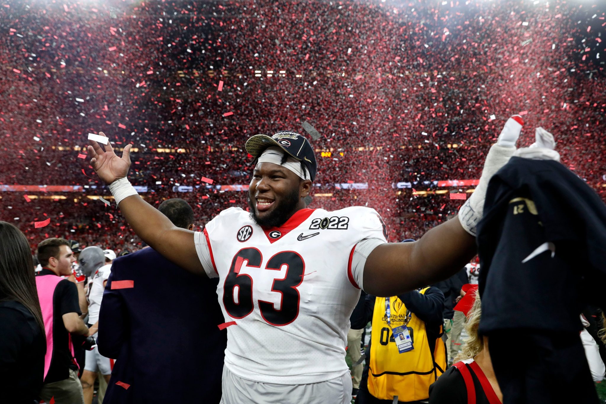 Sedrick Van Pran, Georgia starting lineman, confirms plans for 2023 ...