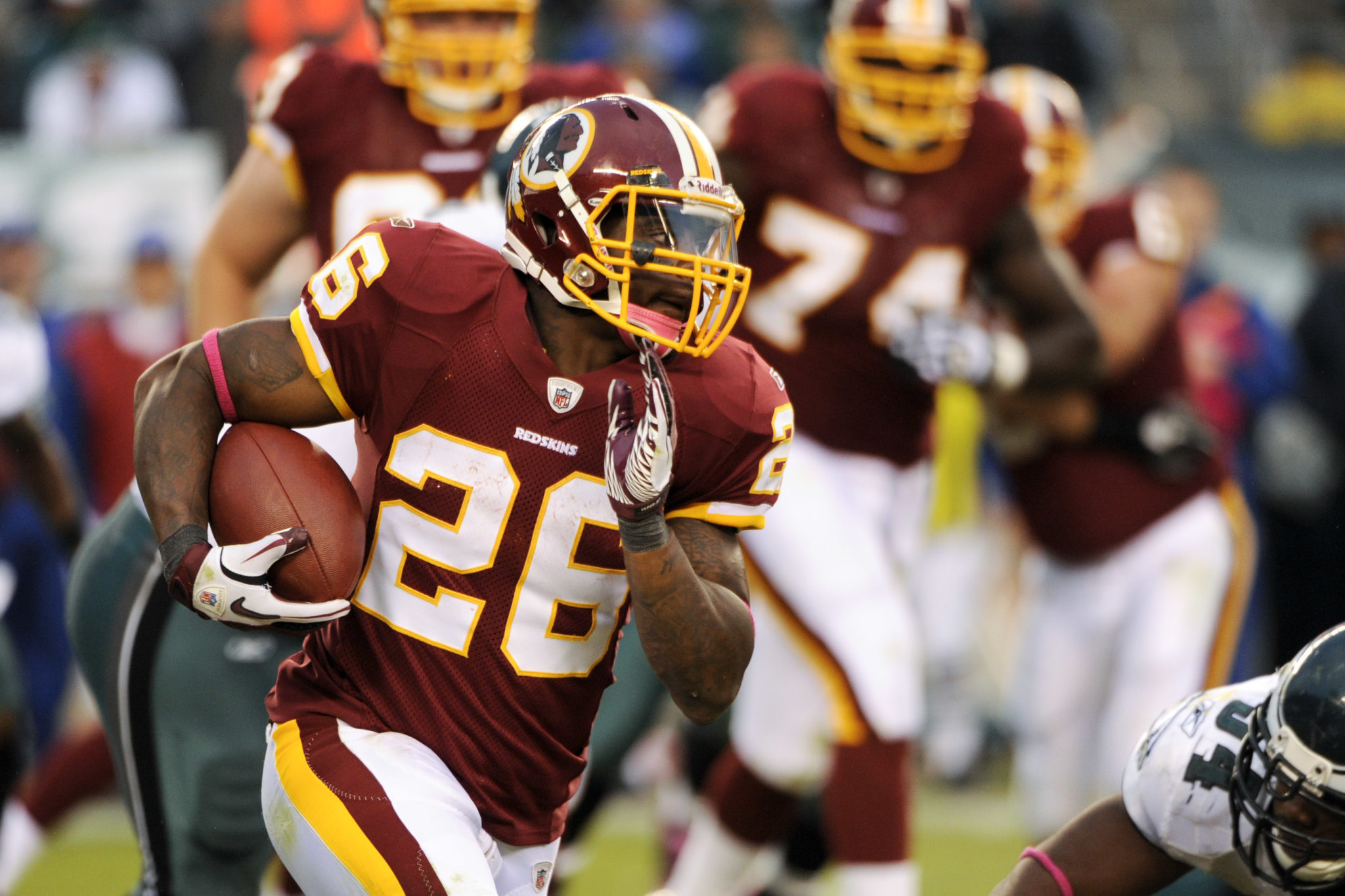 Clinton Portis, former Miami Hurricanes standout and NFL running back ...