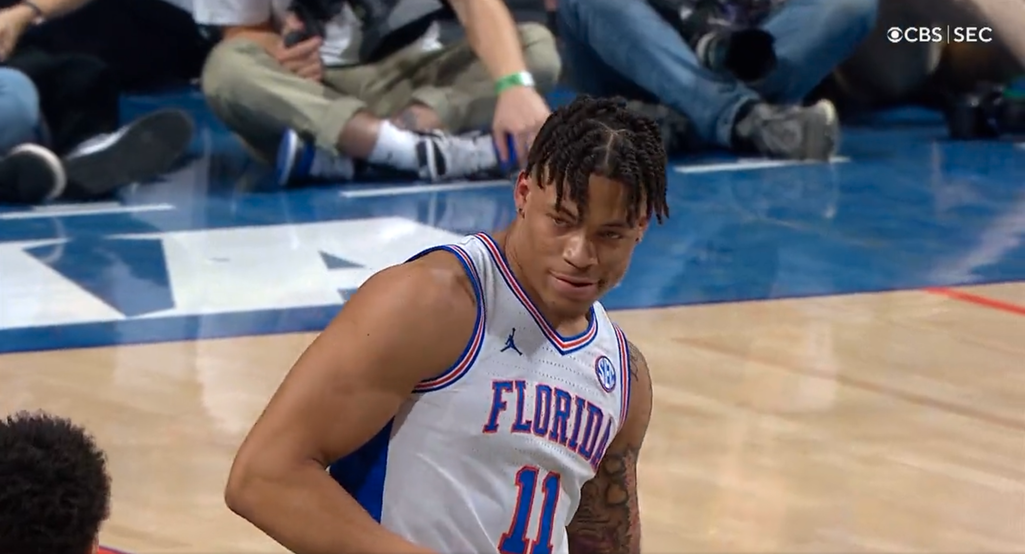Keyontae Johnson makes ceremonial start on Florida's senior day against ...