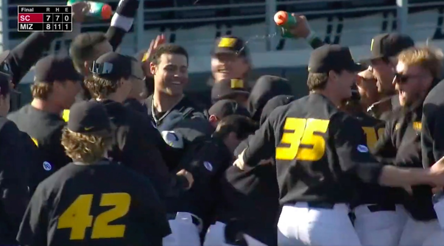 Mizzou scores walk-off win against South Carolina - Saturday Down South
