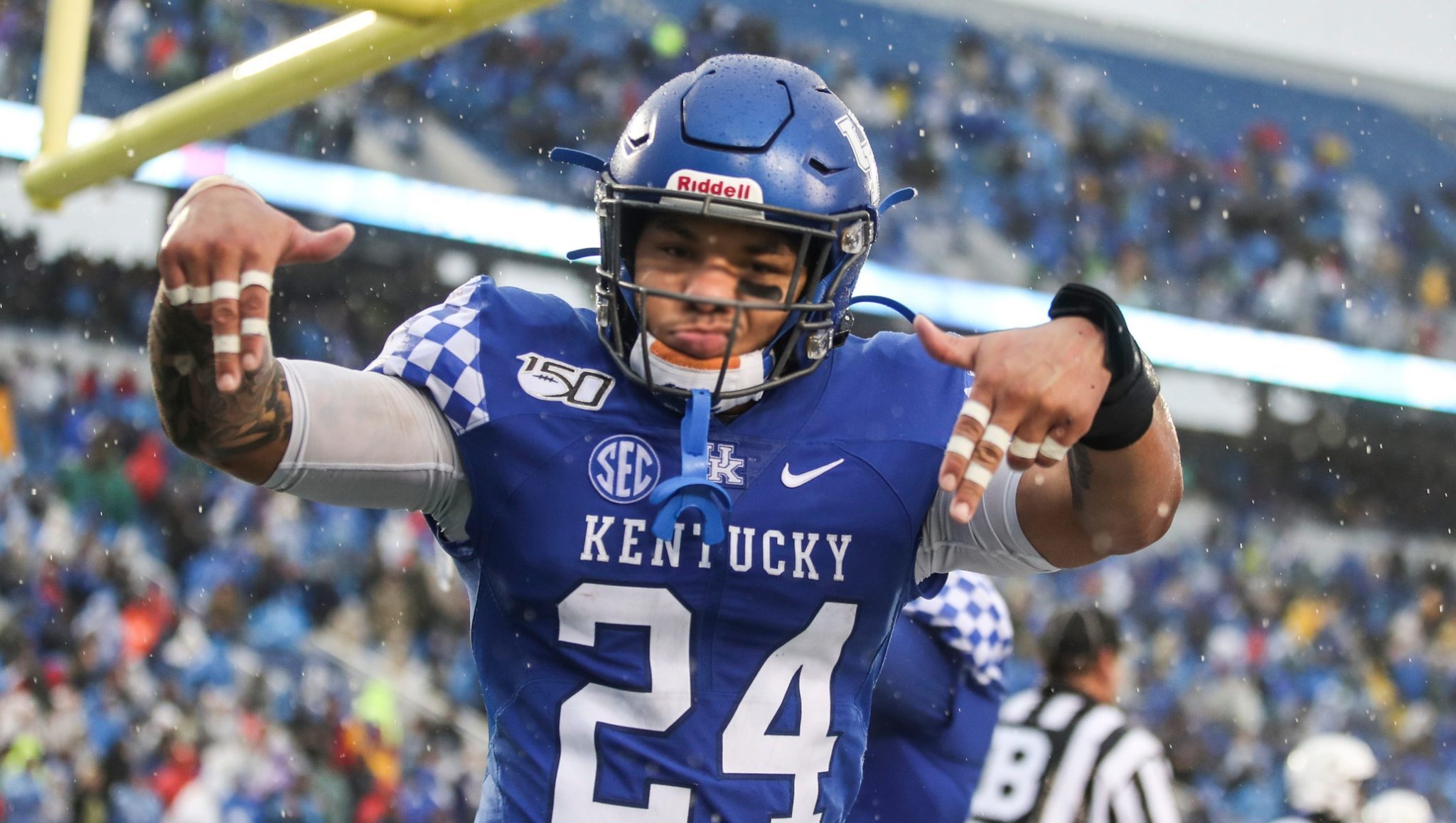 Kentucky CB Keidron Smith jokes about first encounter he had with RB ...
