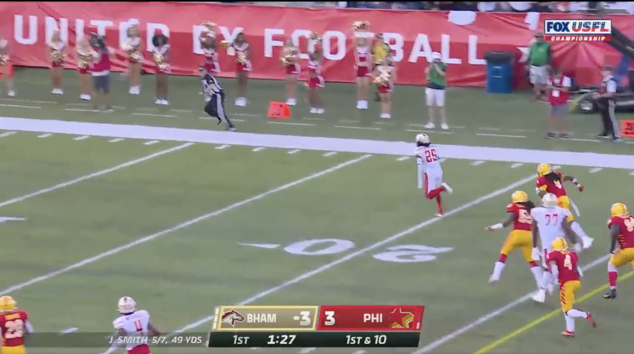 Bo Scarbrough delivers incredible first half in USFL championship game ...