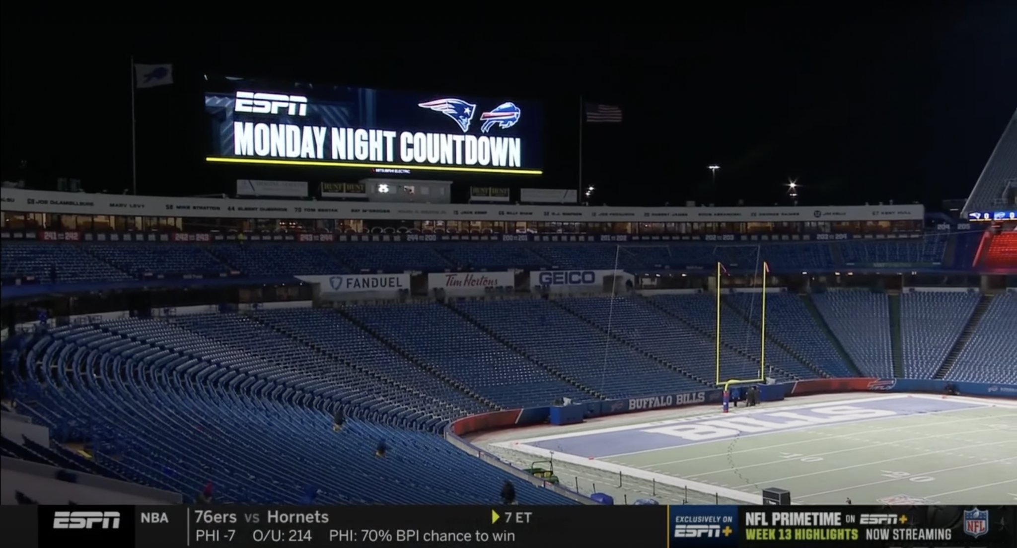 ESPN's 'Monday Night Countdown' reportedly makes change to studio ...