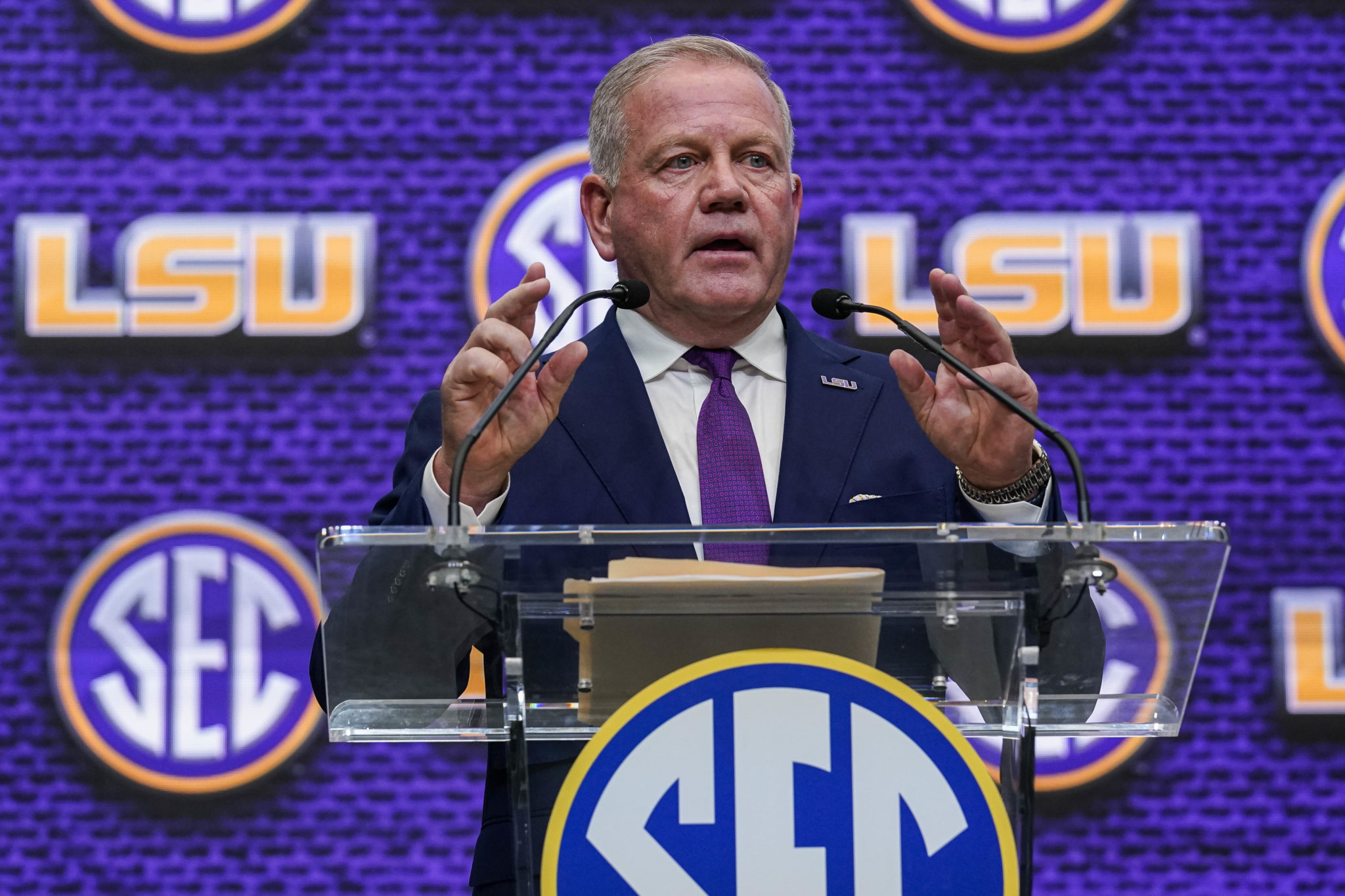 Everything I found interesting from Day 1 of SEC Media Days in Atlanta ...
