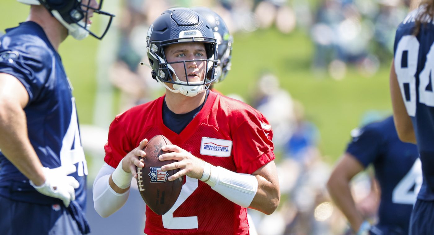 Pete Carroll shares thoughts on Drew Lock: 'He's got some gunslinger in ...