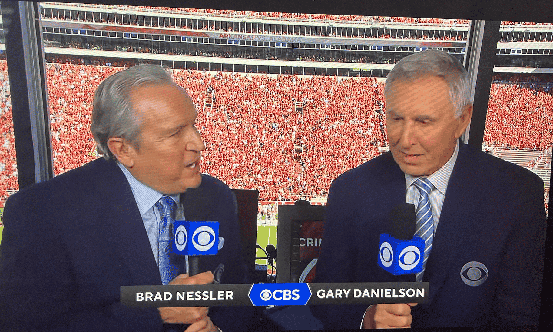 Gary Danielson faces backlash for comments during Alabama at Arkansas ...
