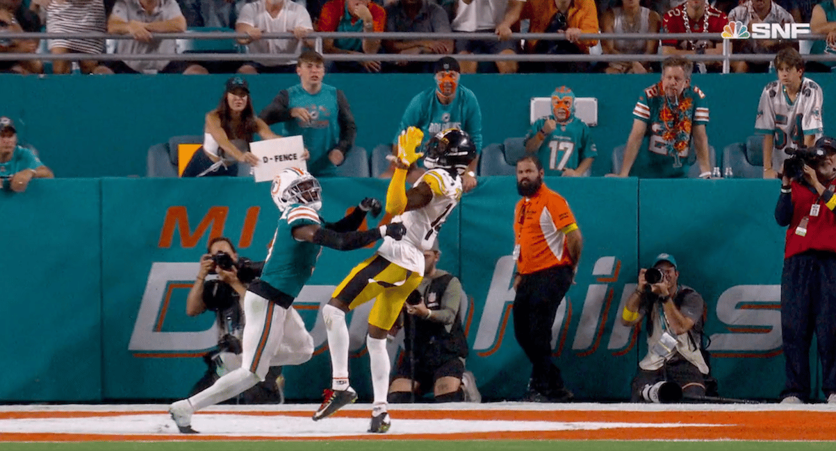 George Pickens makes highlight catch for first TD of NFL career ...